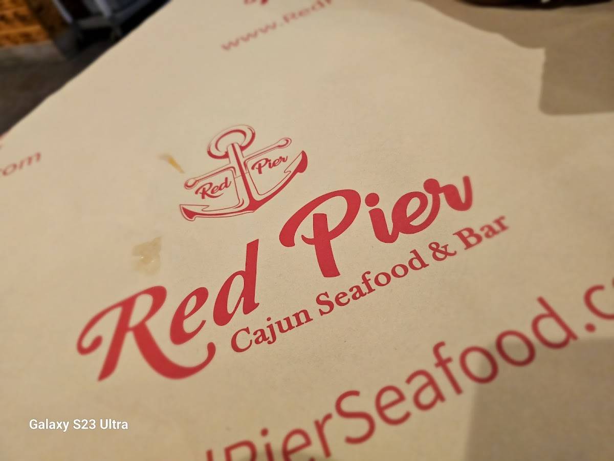 Menu at Red Pier Cajun Seafood & Bar - Service Rd., West Memphis