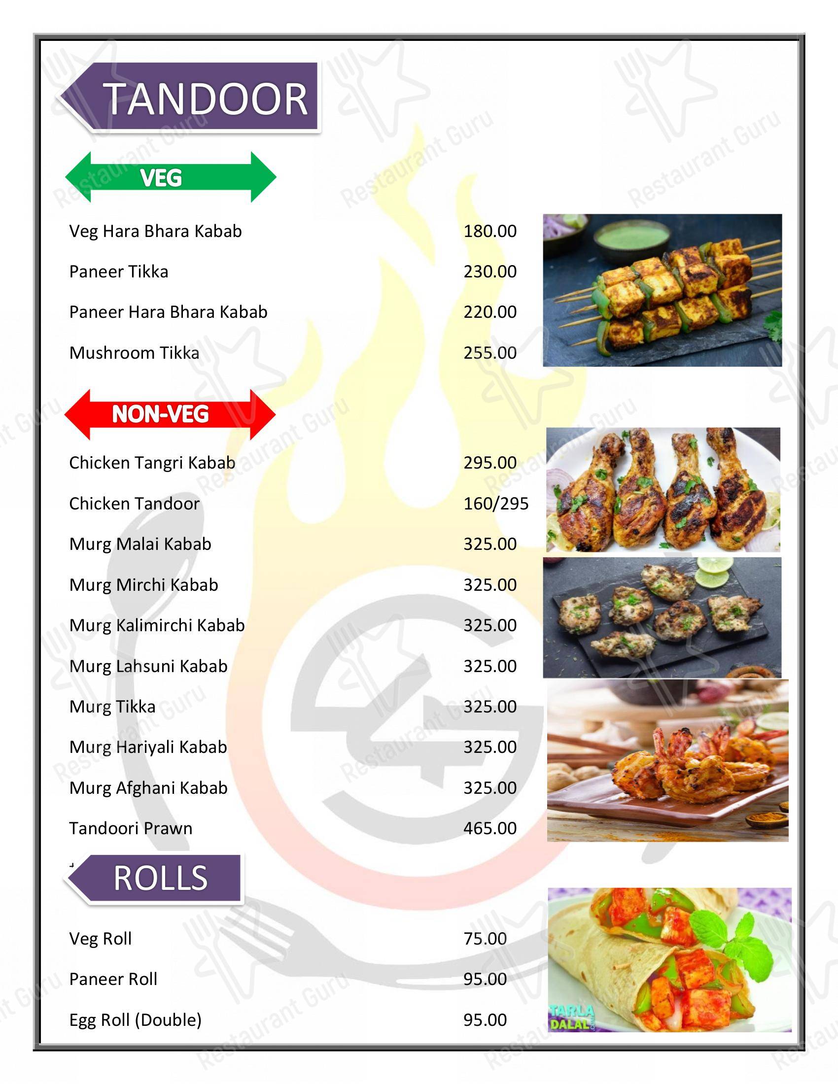 Menu at 4 Season, Ranchi