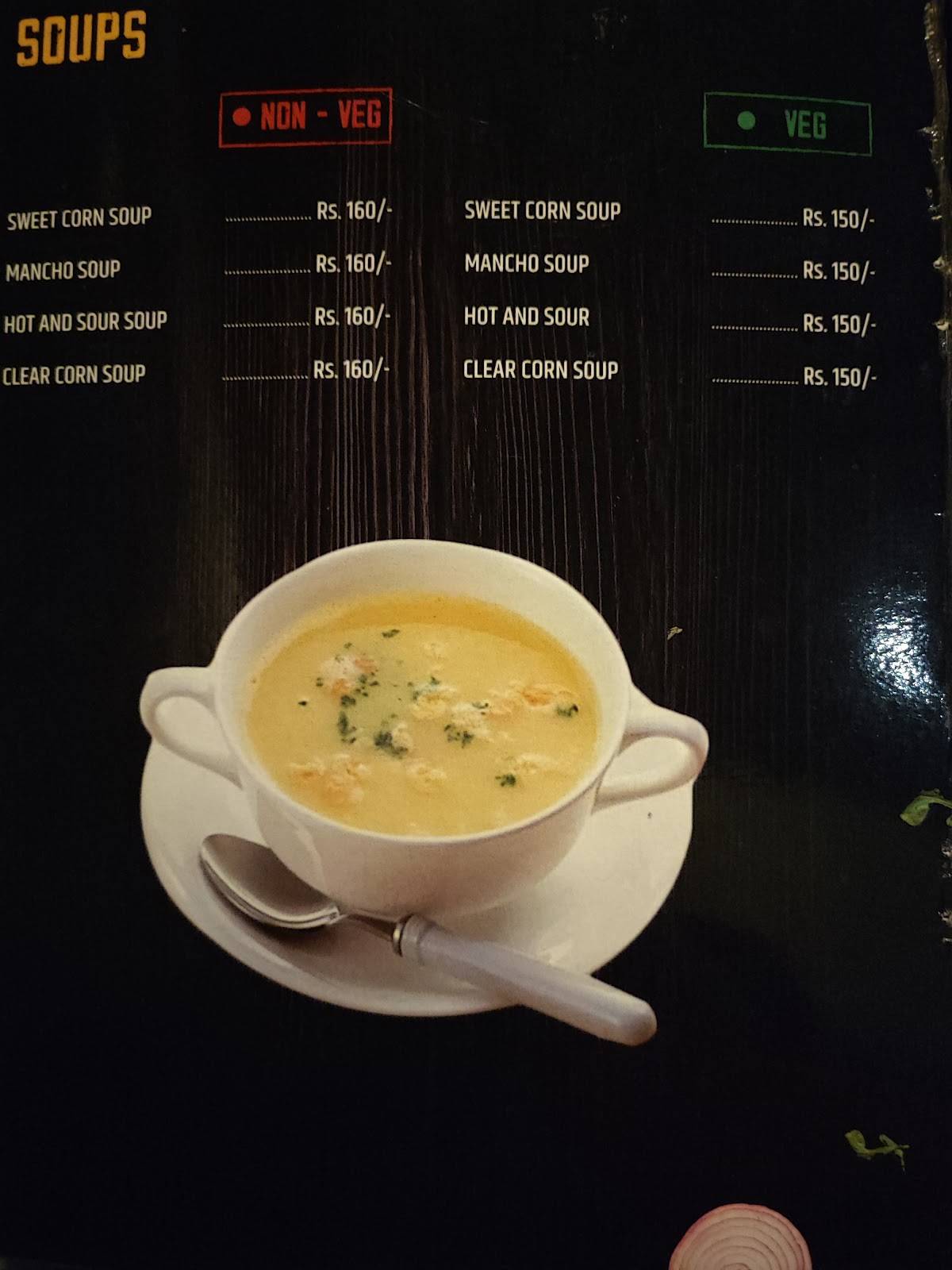 Menu at 90's Cafe & Restaurant, Vijayawada