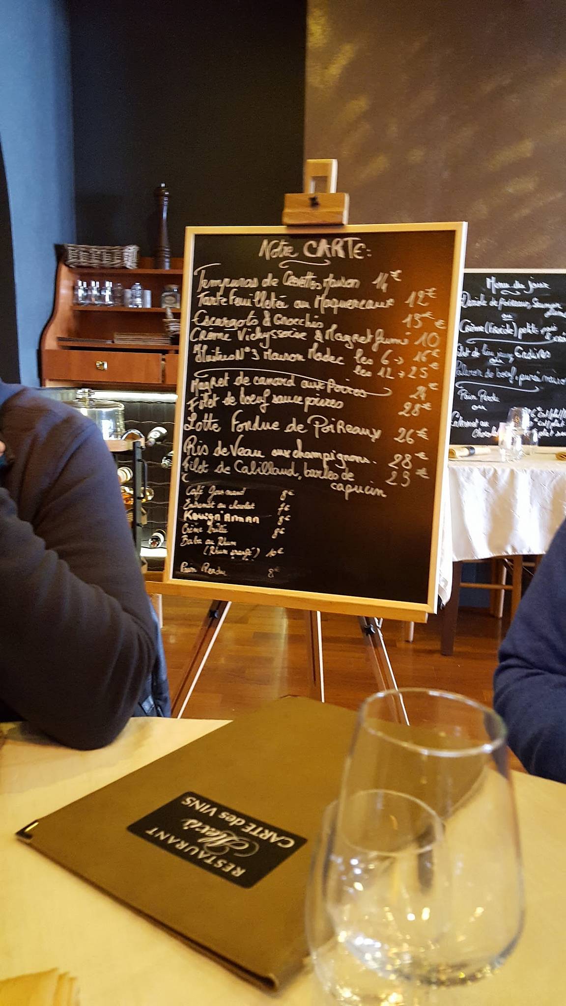 Menu au Restaurant Alexis, Avesnes-sur-Helpe