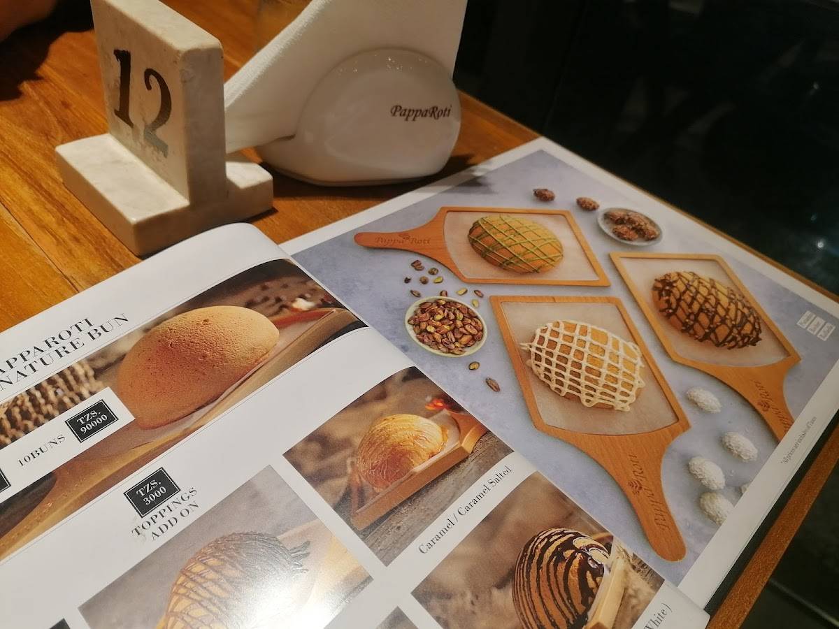 Menu at Baba Roti restaurant, Bradford