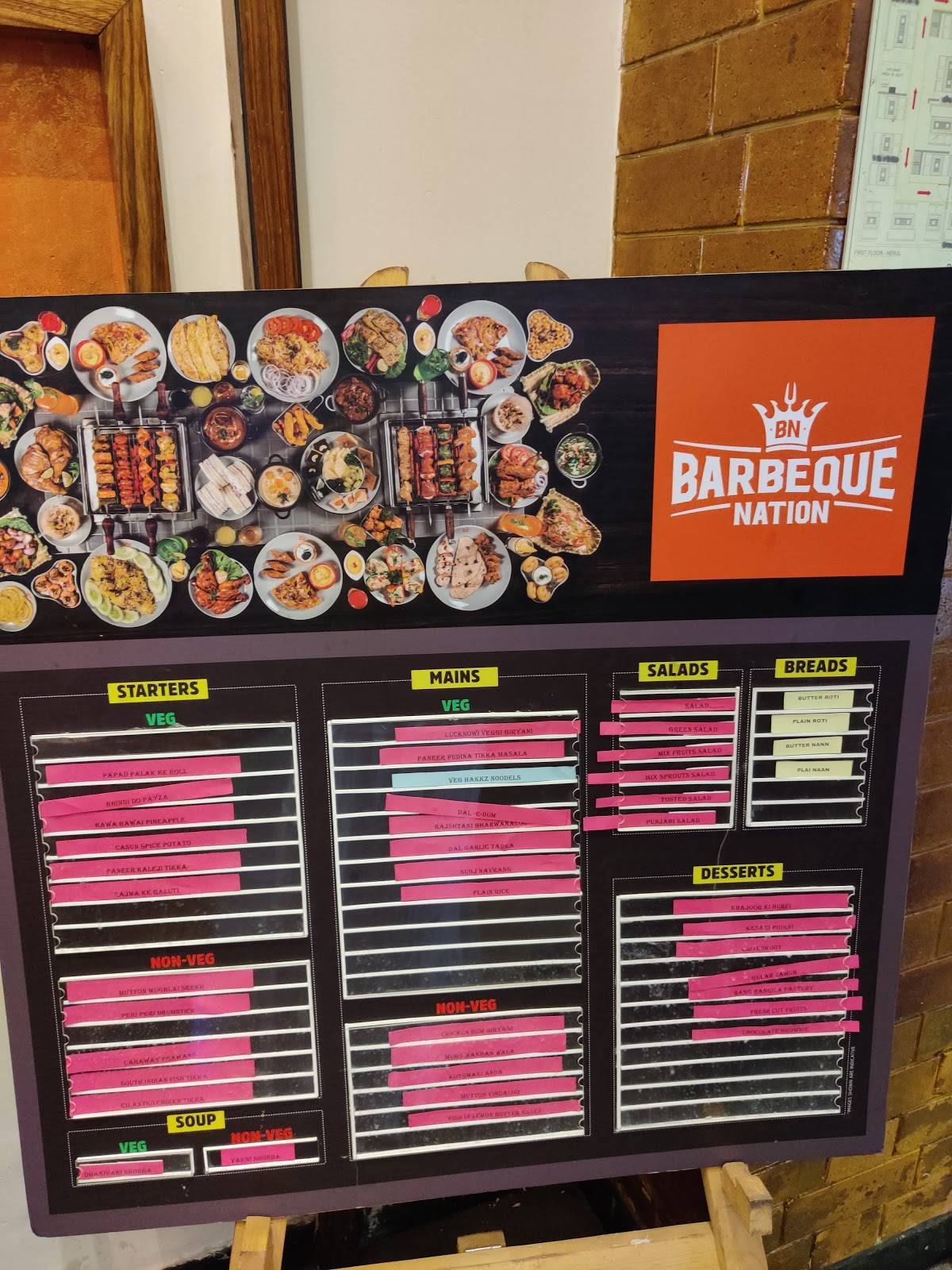 Menu at Barbeque Nation - Navi Mumbai - Nerul, Navi Mumbai, First Floor
