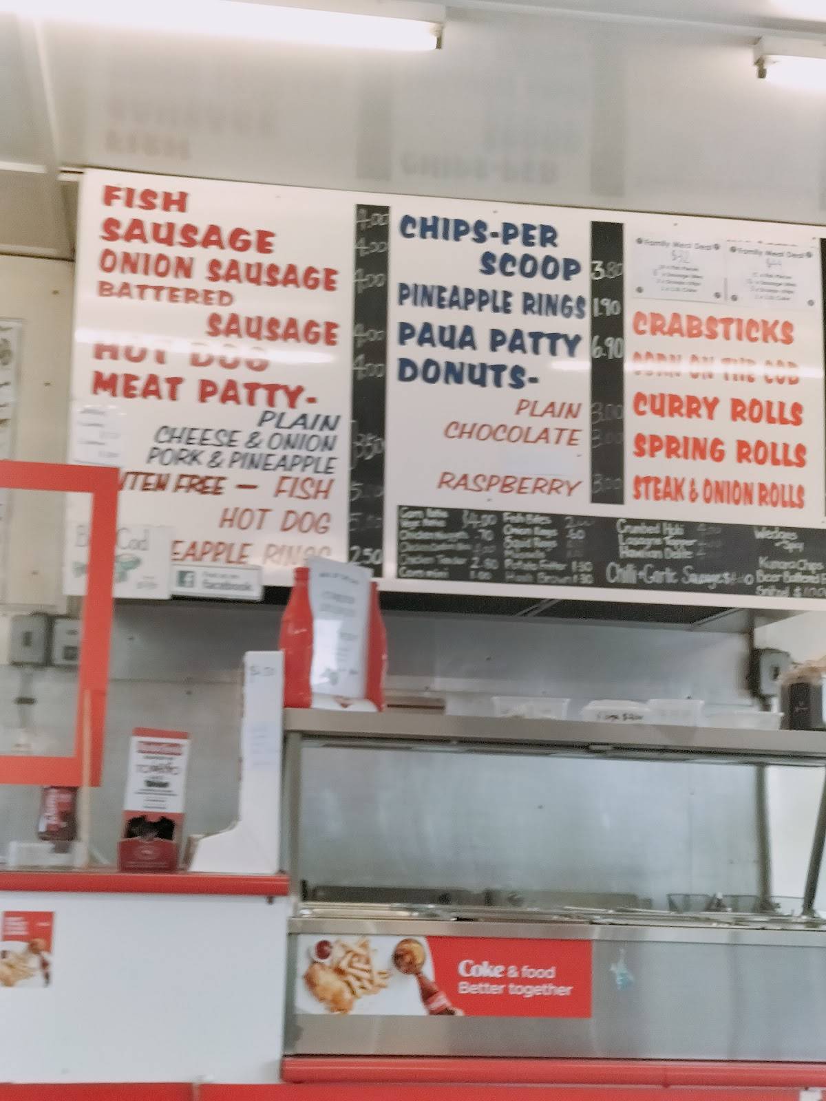 Menu at Boston Burger restaurant, Ashburton