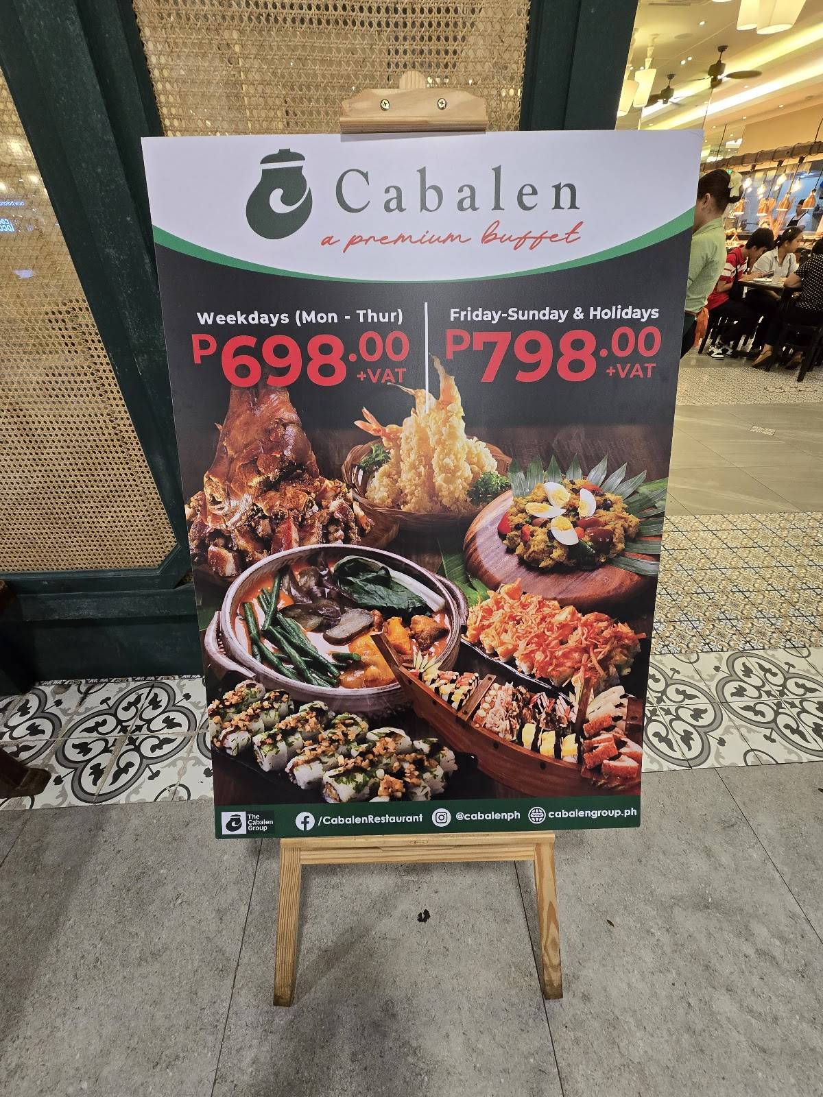 Menu at Cabalen Plus restaurant, Parañaque, GXFQ+P6V