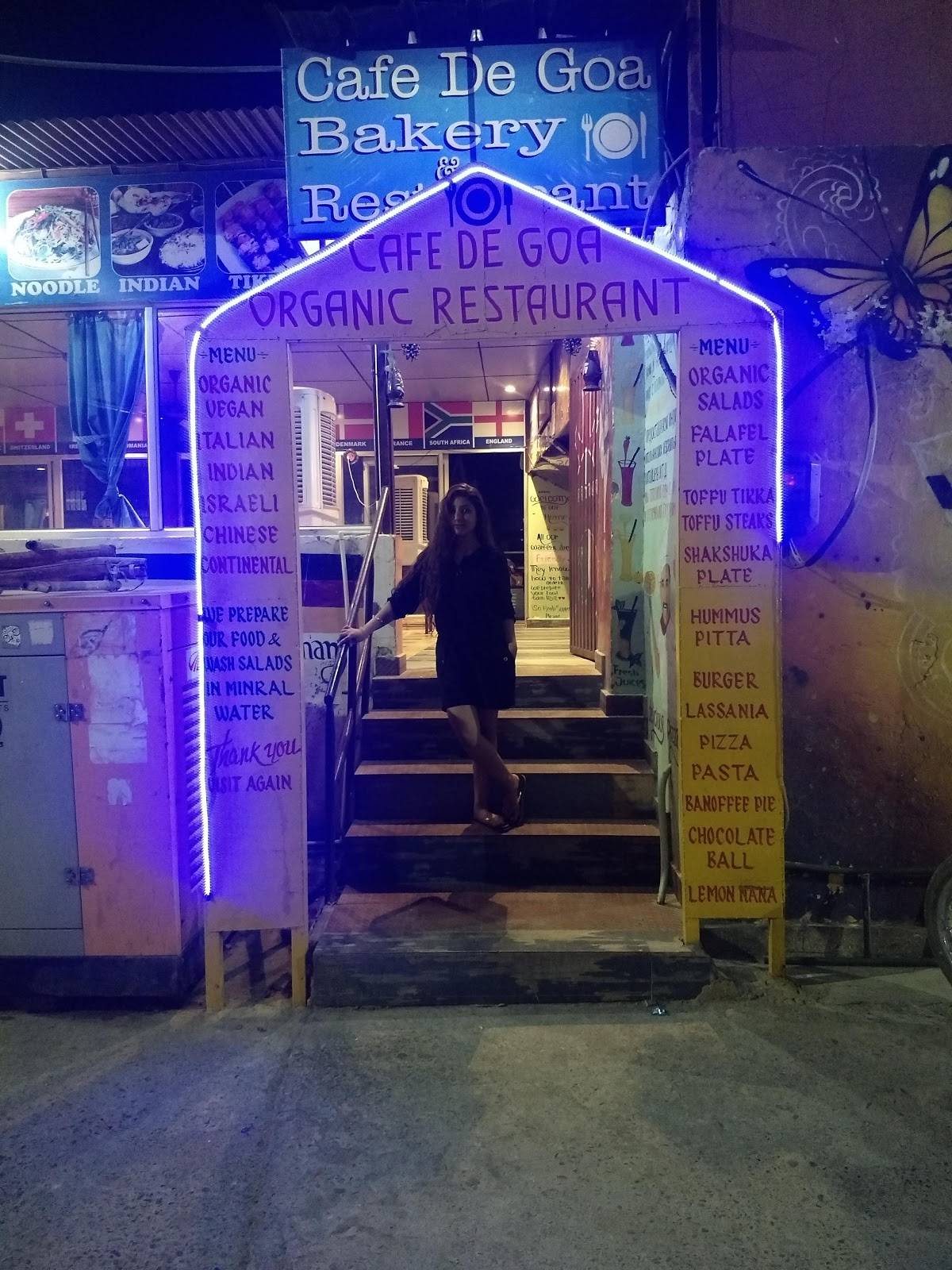 Menu at Cafe De Goa bakery & restaurant, Rishikesh, Sacha Dham Rd