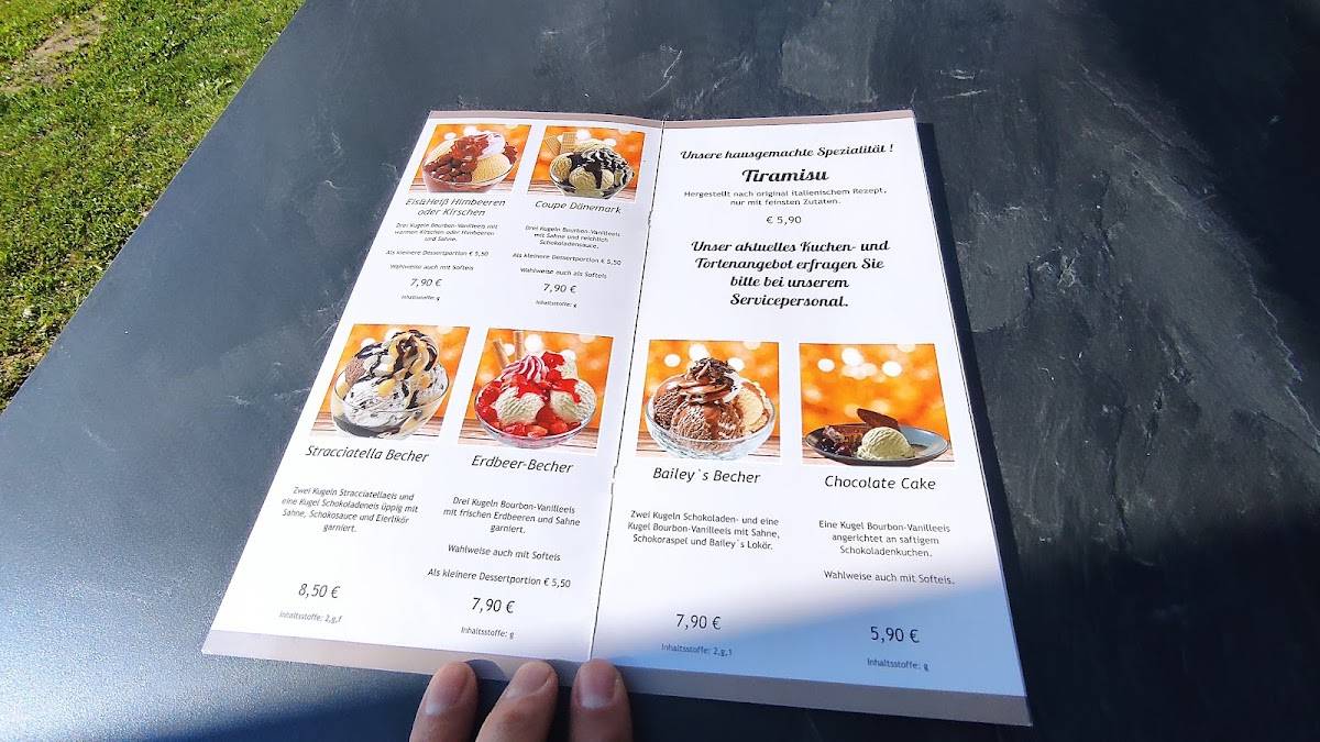 Speisekarte von Café & Restaurant Am Boxberg - Klaus Göttsche, Aukrug ...