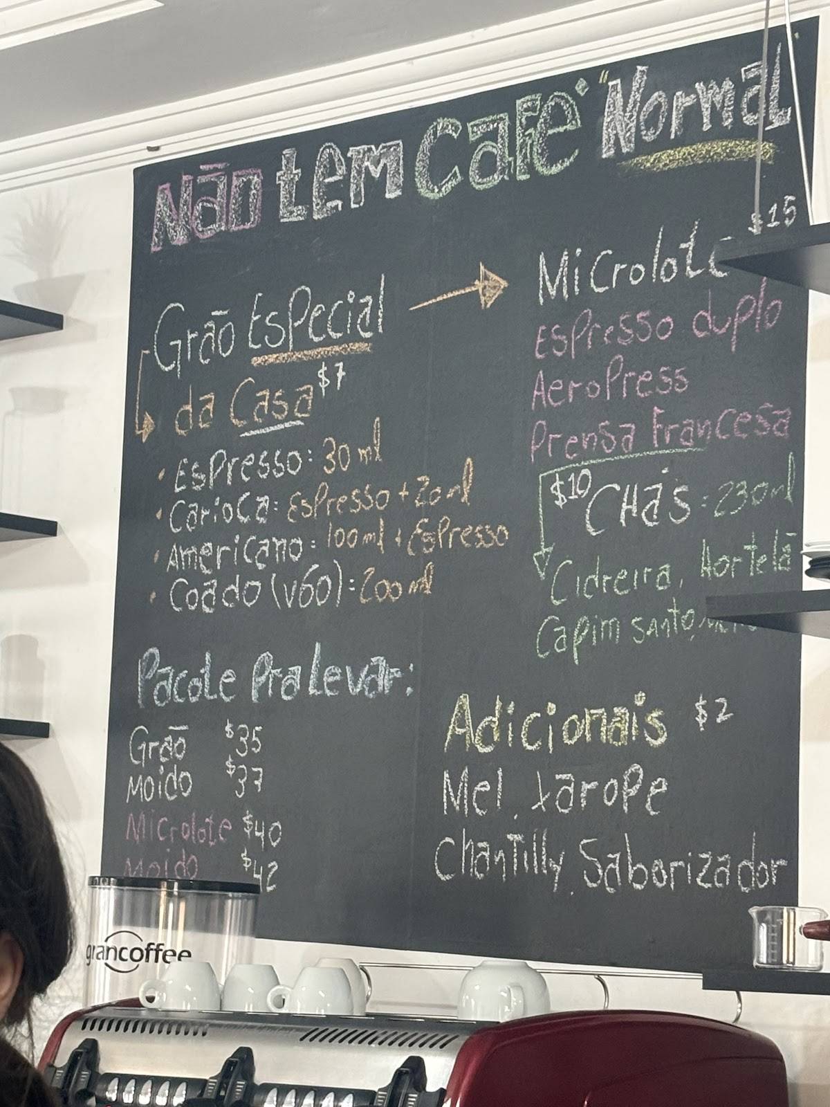 Menu em Café do Millá, São Paulo
