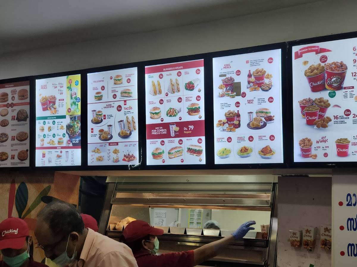Menu at ChicKing, Thiruvalla