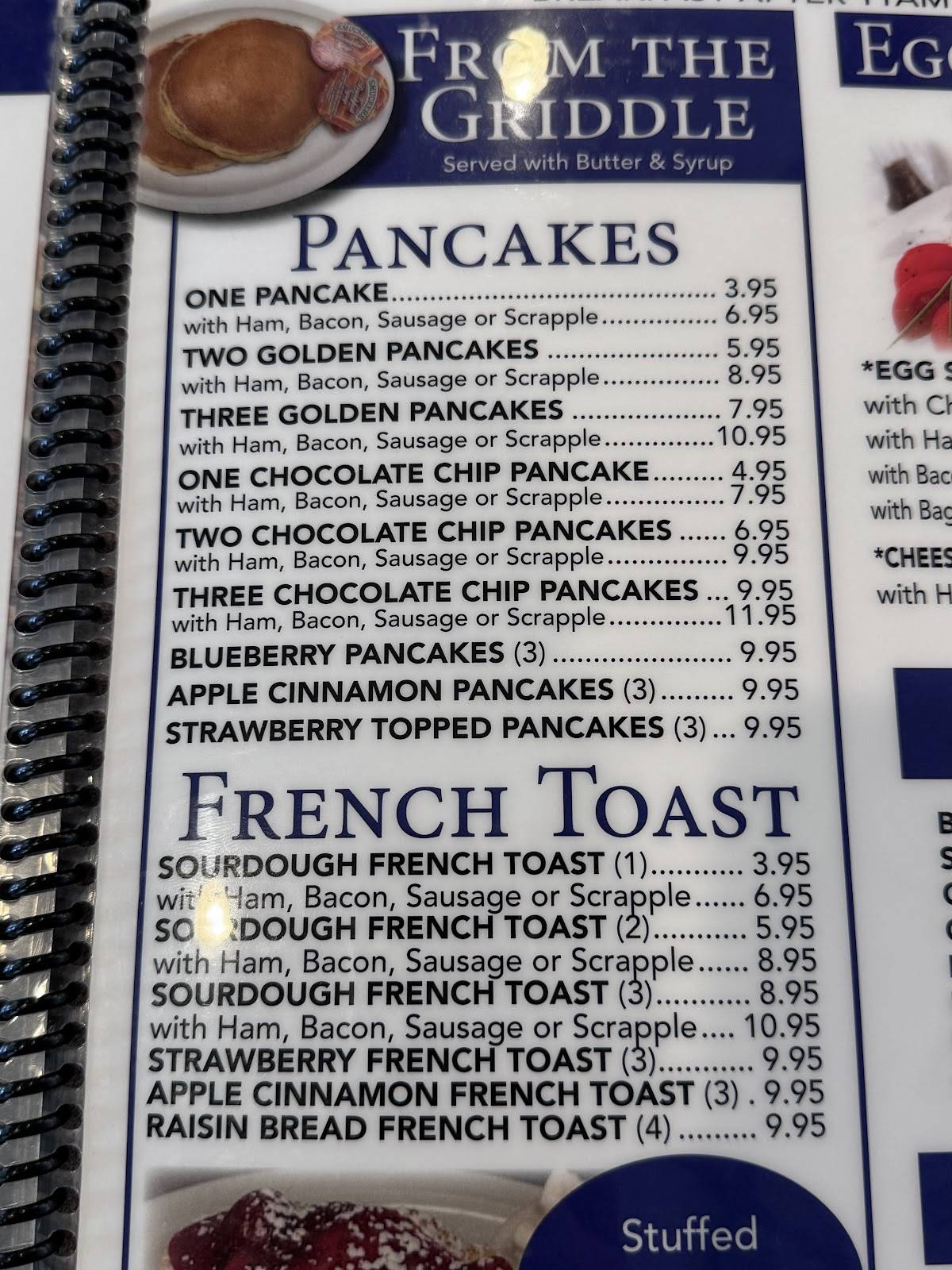 Menu at City Star Diner restaurant, Manheim