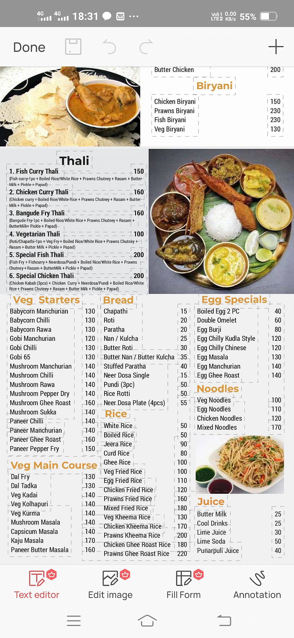 Menu at Coast N Kebabs, Bengaluru, L-9