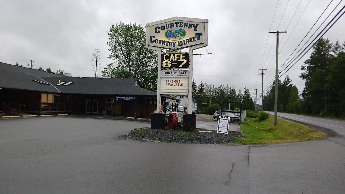 Menu at Courtenay Country Market restaurant, Courtenay, N Island Hwy