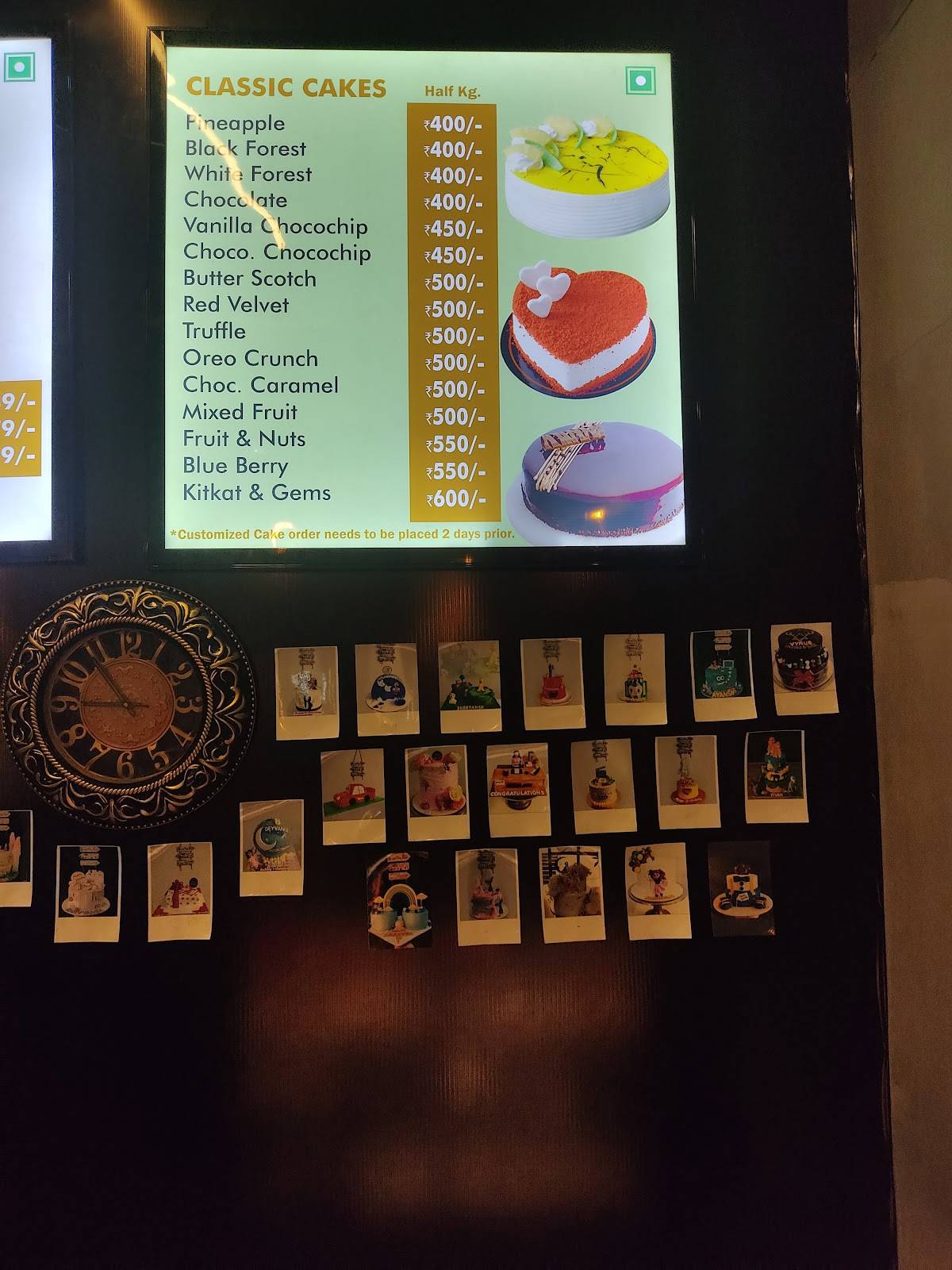 Menu at DESSERT FAIRY Bakery and Cafè, Faridabad