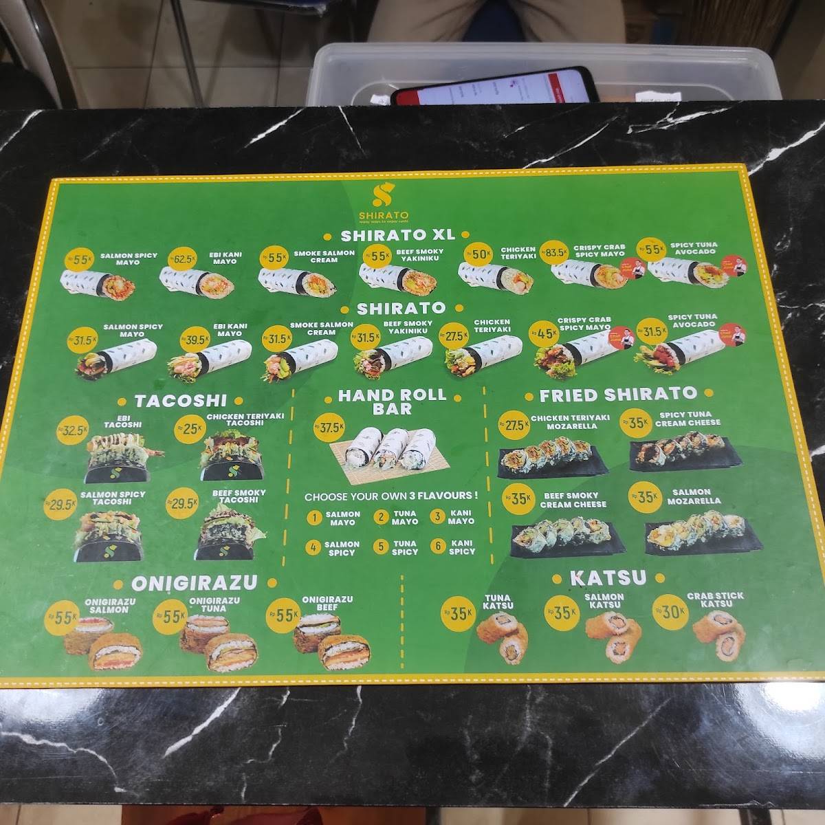Menu at Dailybox, Karawaci restaurant, Tangerang