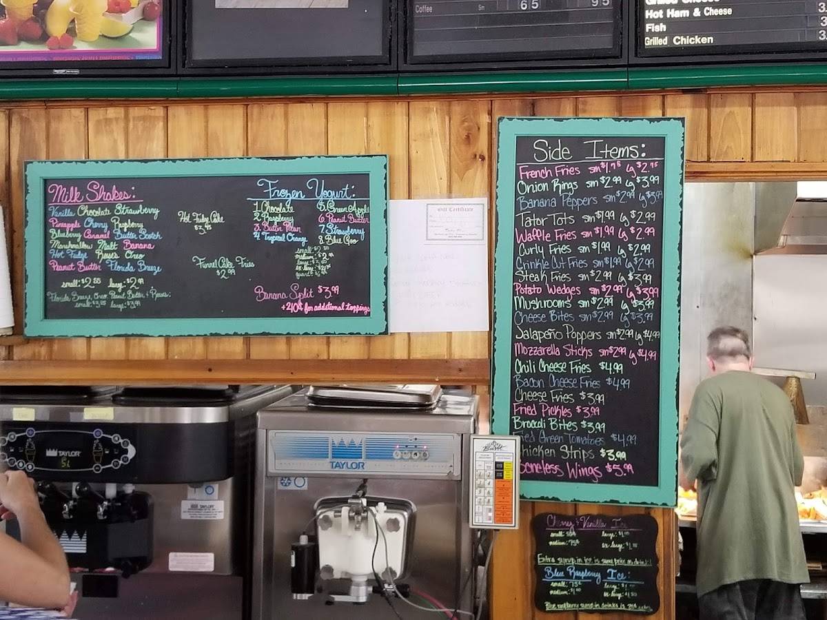 Menu at Dairy Cheer Prestonsburg restaurant, Prestonsburg, N Lake Dr