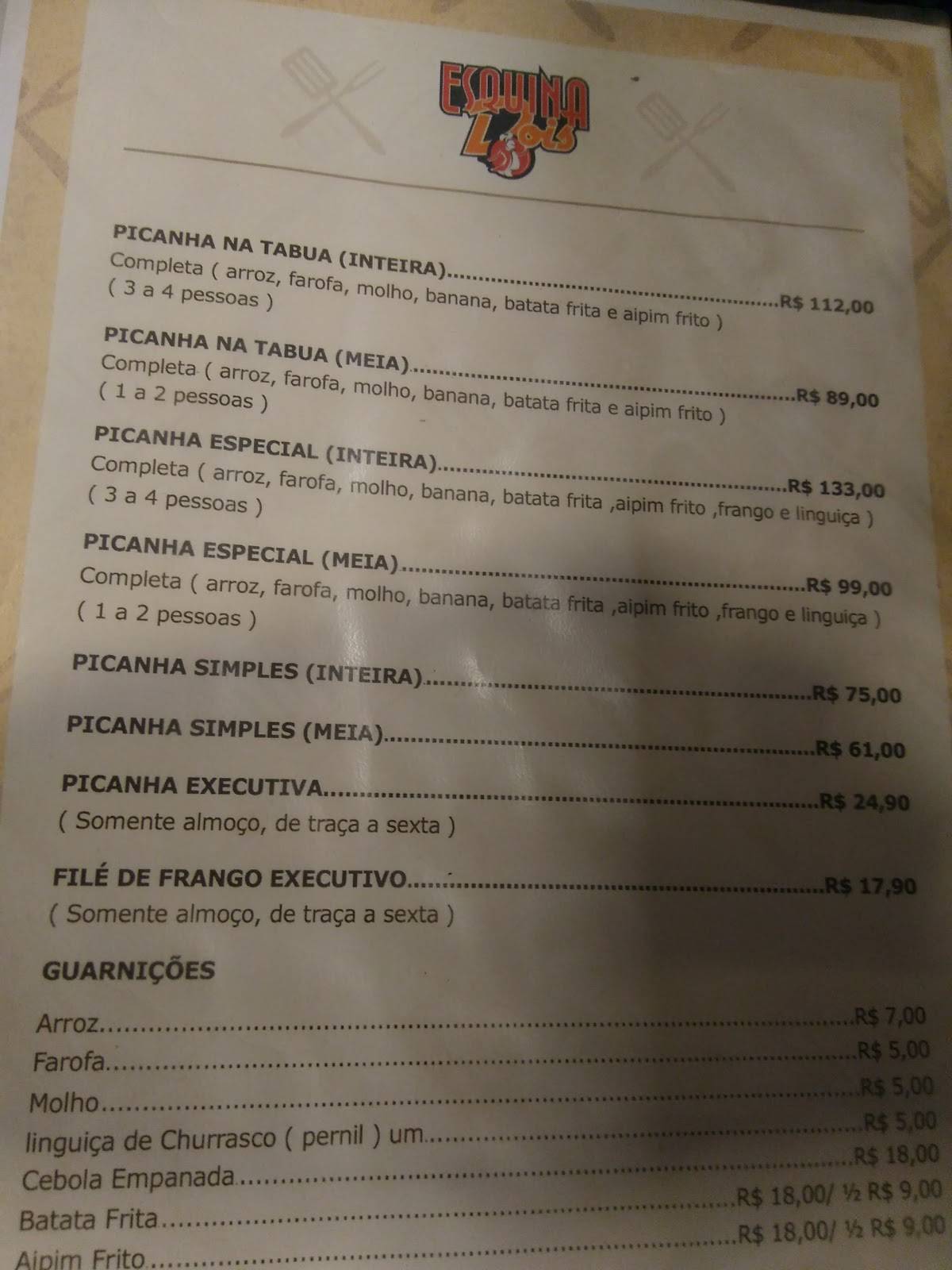 Menu em Esquina 2 / Kado Sushi - Picanha e Japonês, Nova Friburgo