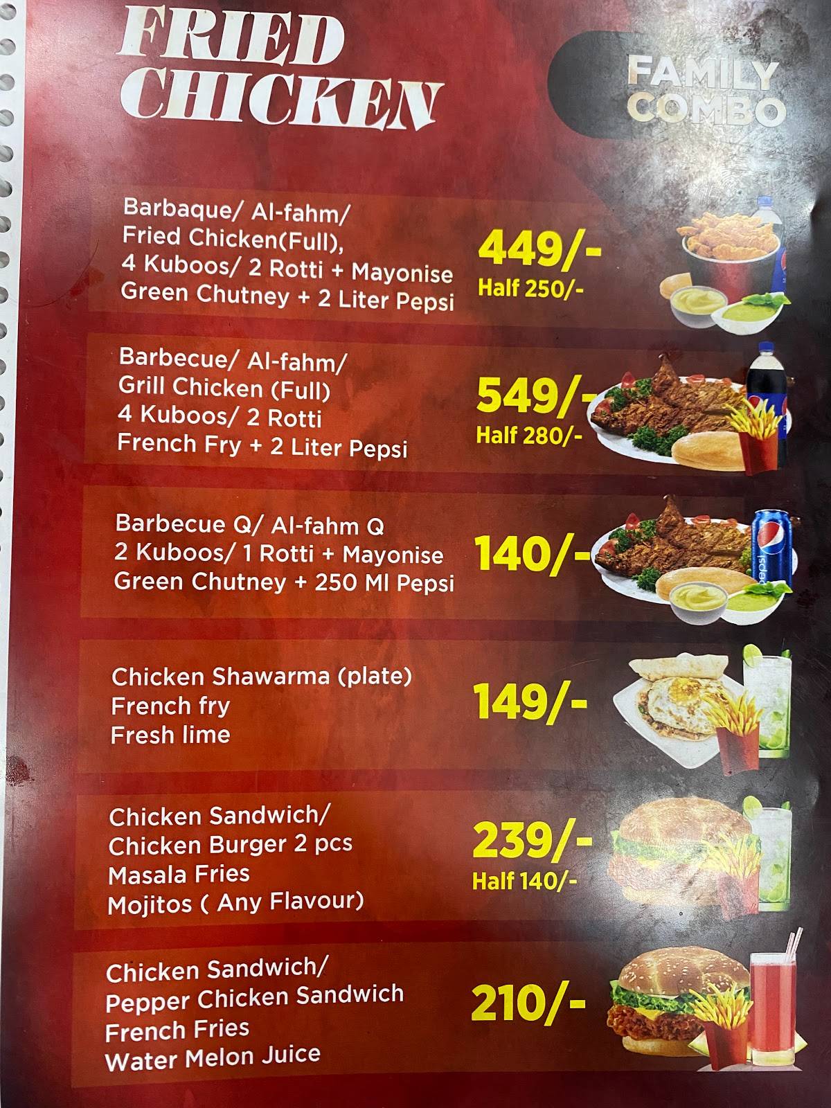 Menu at Figo Bakes Resto Cafe, Puthanathani