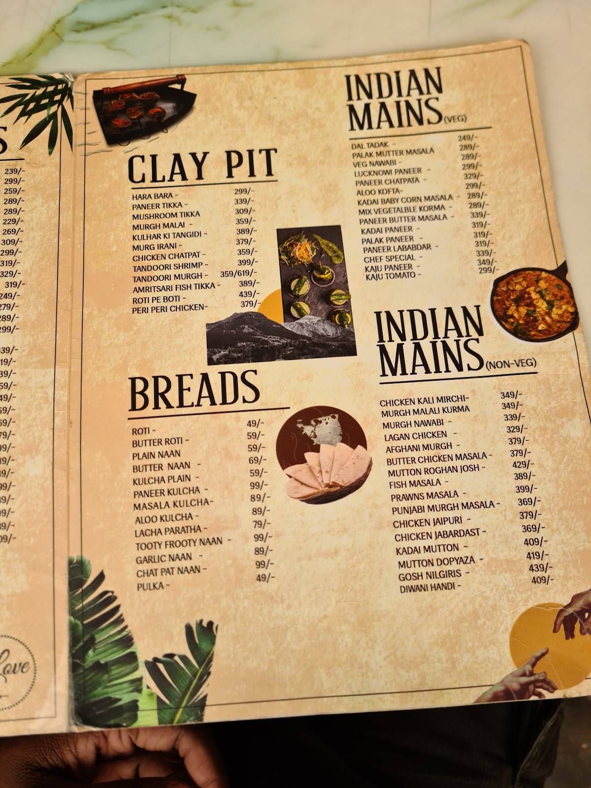 Menu at Food Republic, Vijayawada