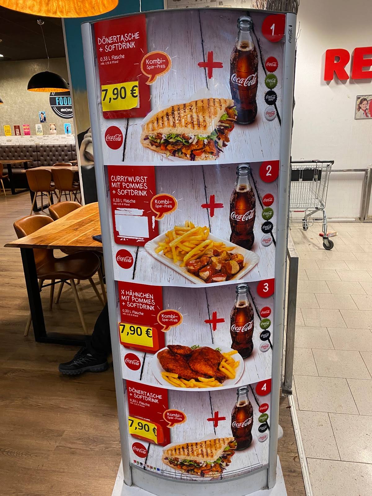 Carta del restaurante Foods MyZeil Döner Styles, Fráncfort