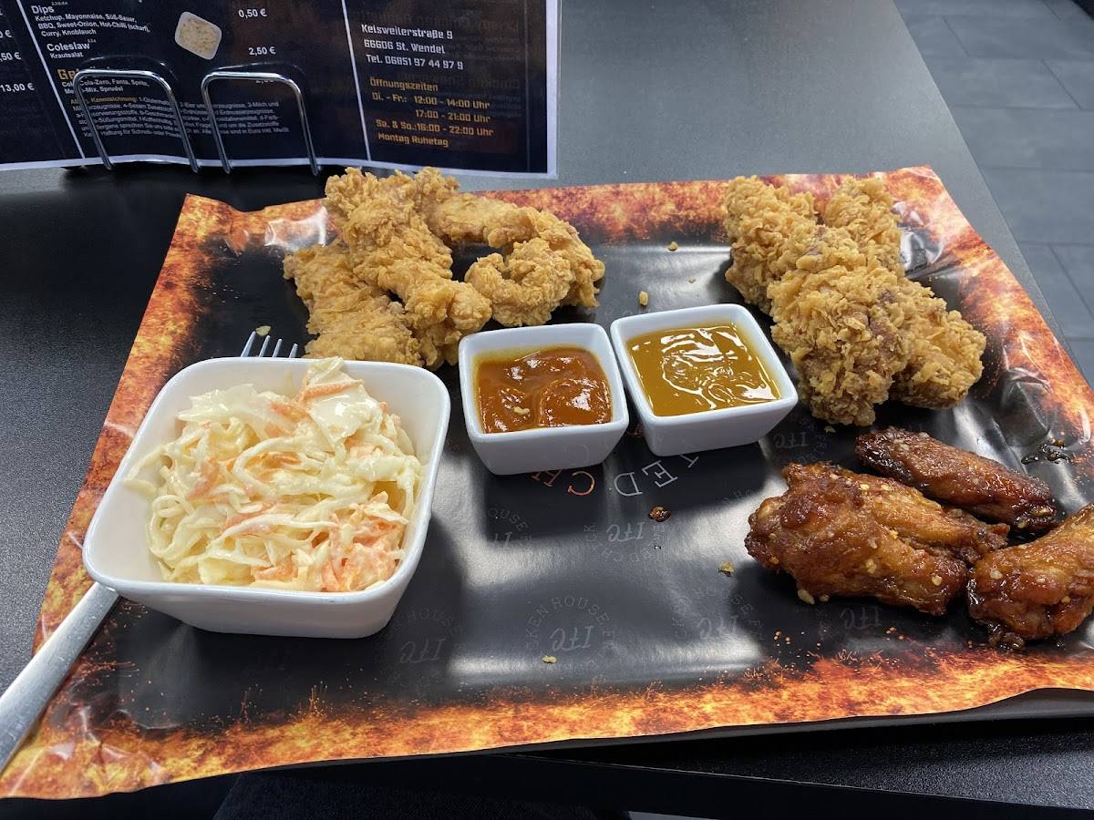 Speisekarte von Fried Chicken House restaurant, Sankt Wendel