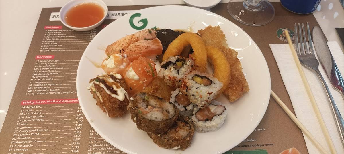 Menu em Good Wok restaurante, Amora