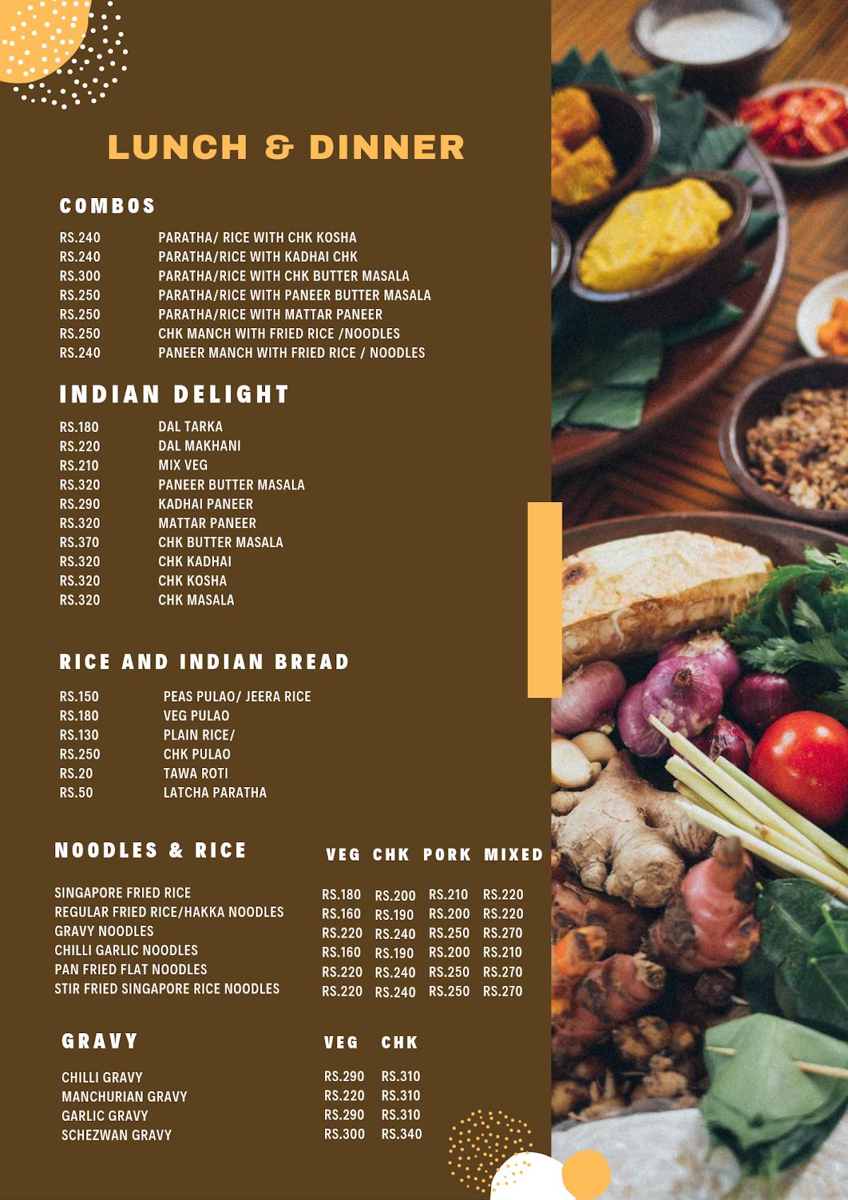 Menu at Good day cafe, Guwahati