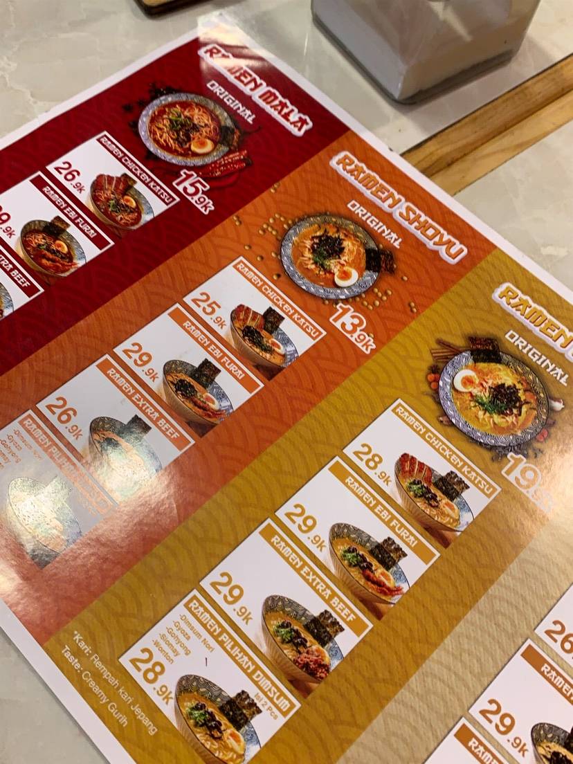 Menu at Joffi Ramen, Dimsum - Cikupa, The Avenue Citra Raya restaurant ...