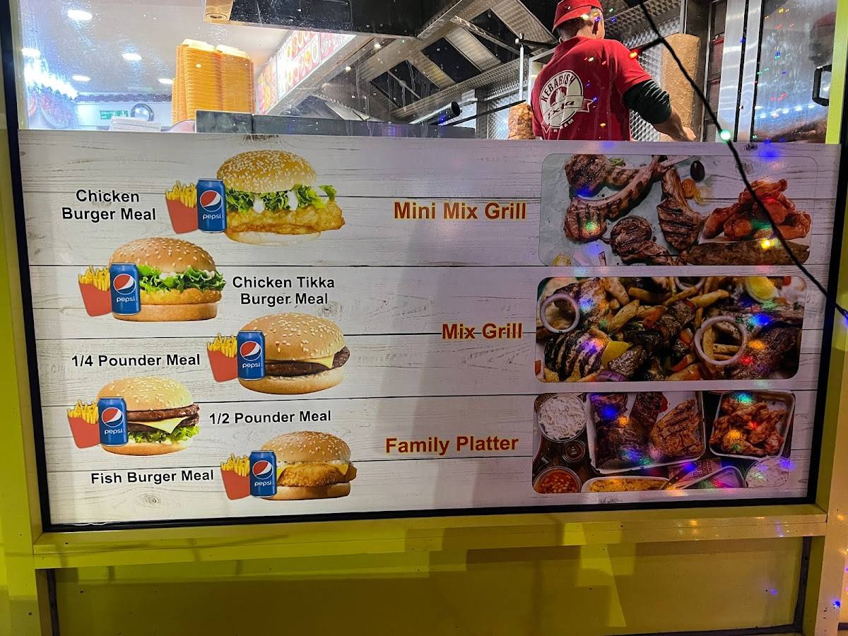 Menu at K.O - Kebabish Original, Rainham, Rainham