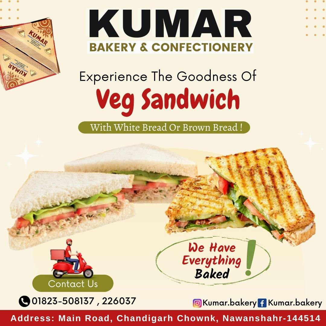Menu at Kumar Bakery, Nawanshahr