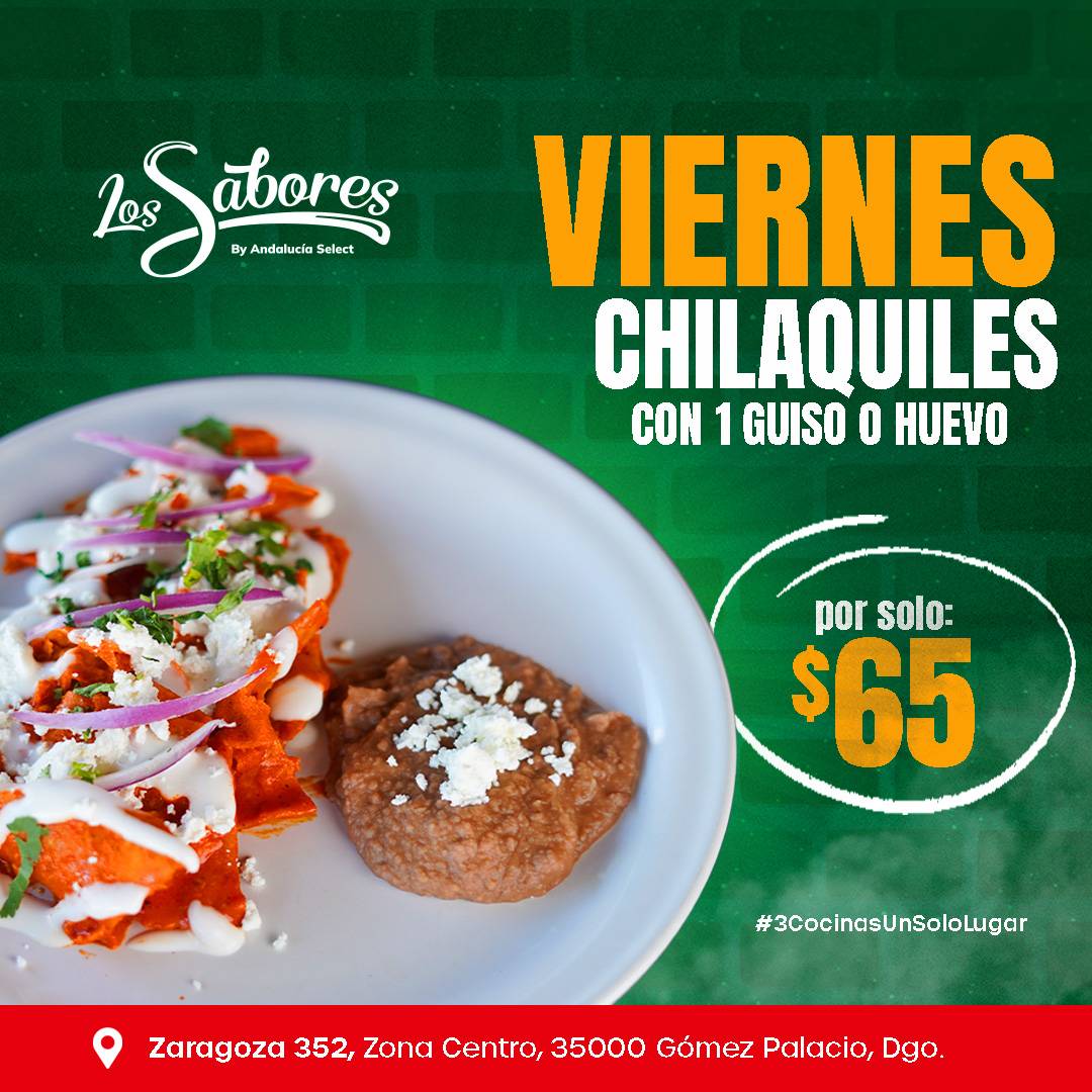 Menu at LOS SABORES GOMEZ restaurant, Gómez Palacio
