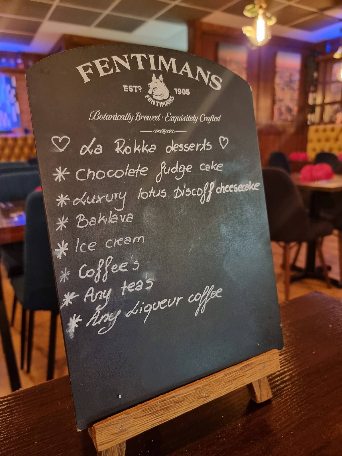 Menu at La Rokka Mediterranean Kitchen restaurant, Pontefract