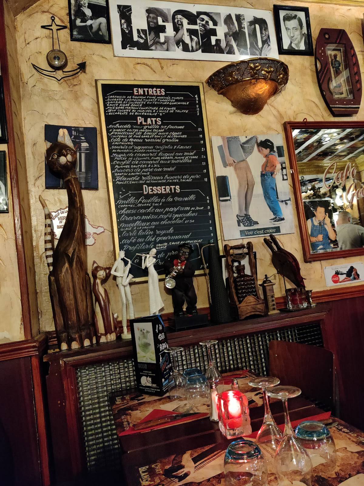 Menu au Au Chat Blanc pub et bar, Les Lilas, 60 Bd de la Liberté