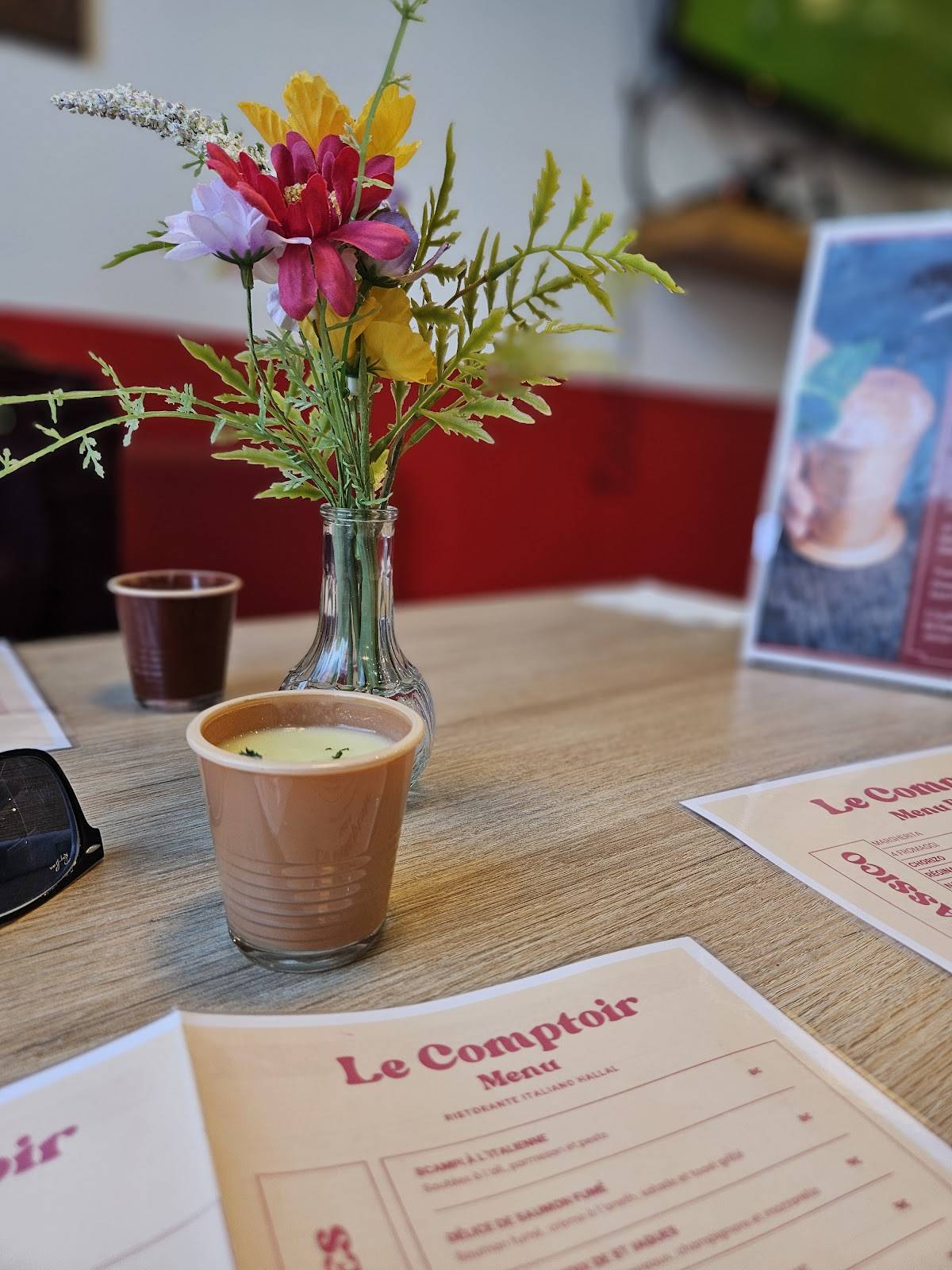 Menu au Restaurant Le Comptoir, Denain, 45 Rue Lazare Bernard