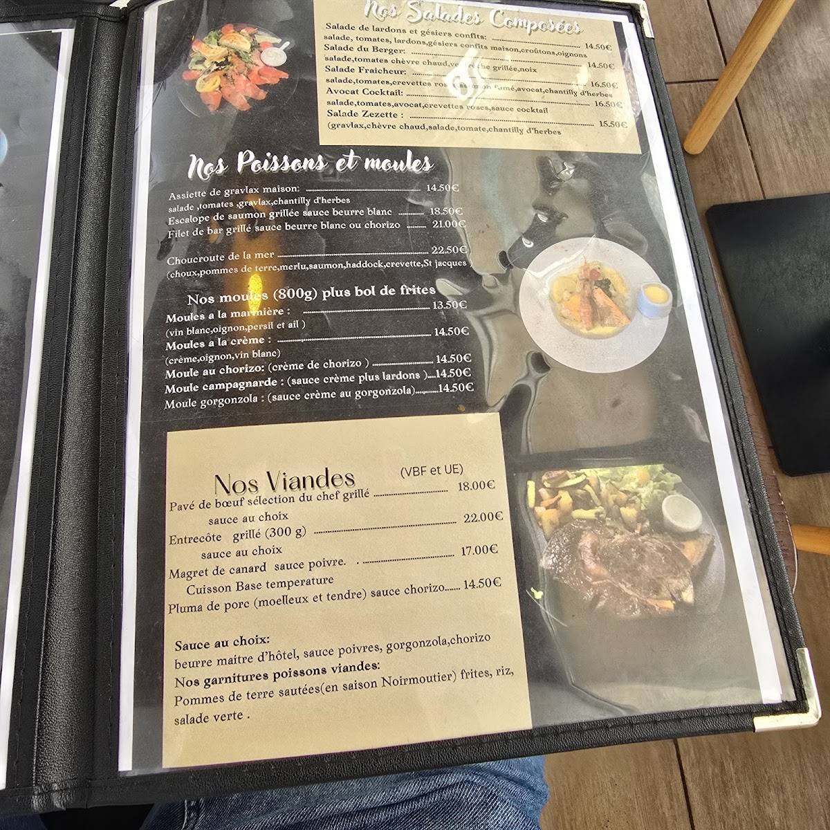 Menu au Restaurant Le Quai Des Dunes, Saint-Jean-de-Monts