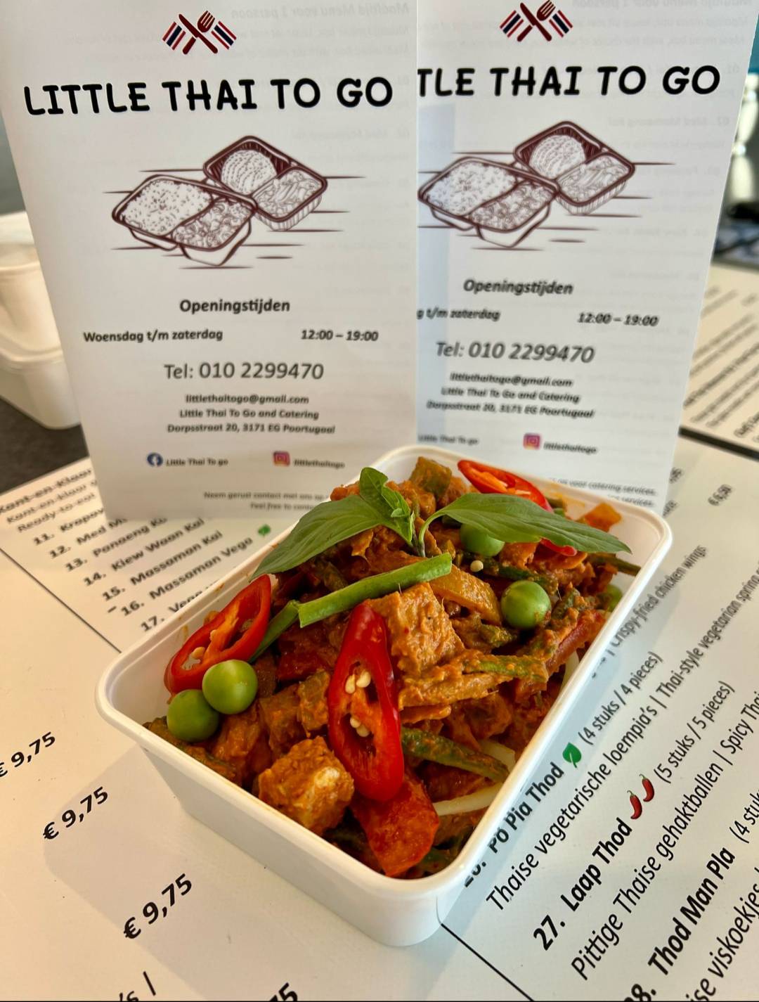 Speisekarte von Little Thai To Go, Poortugaal