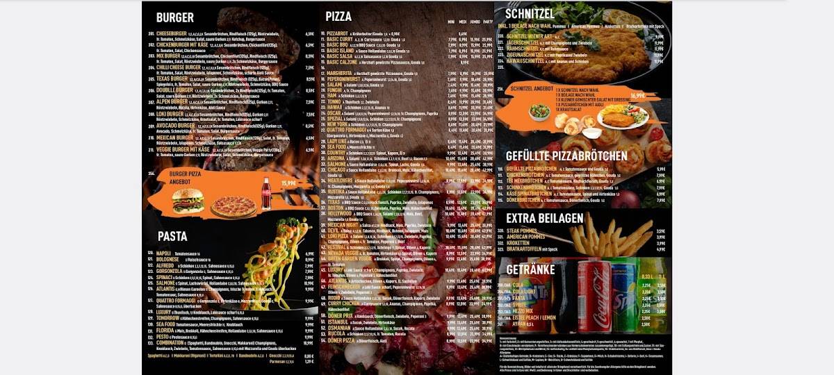 Speisekarte von Loki Food restaurant, Hanau