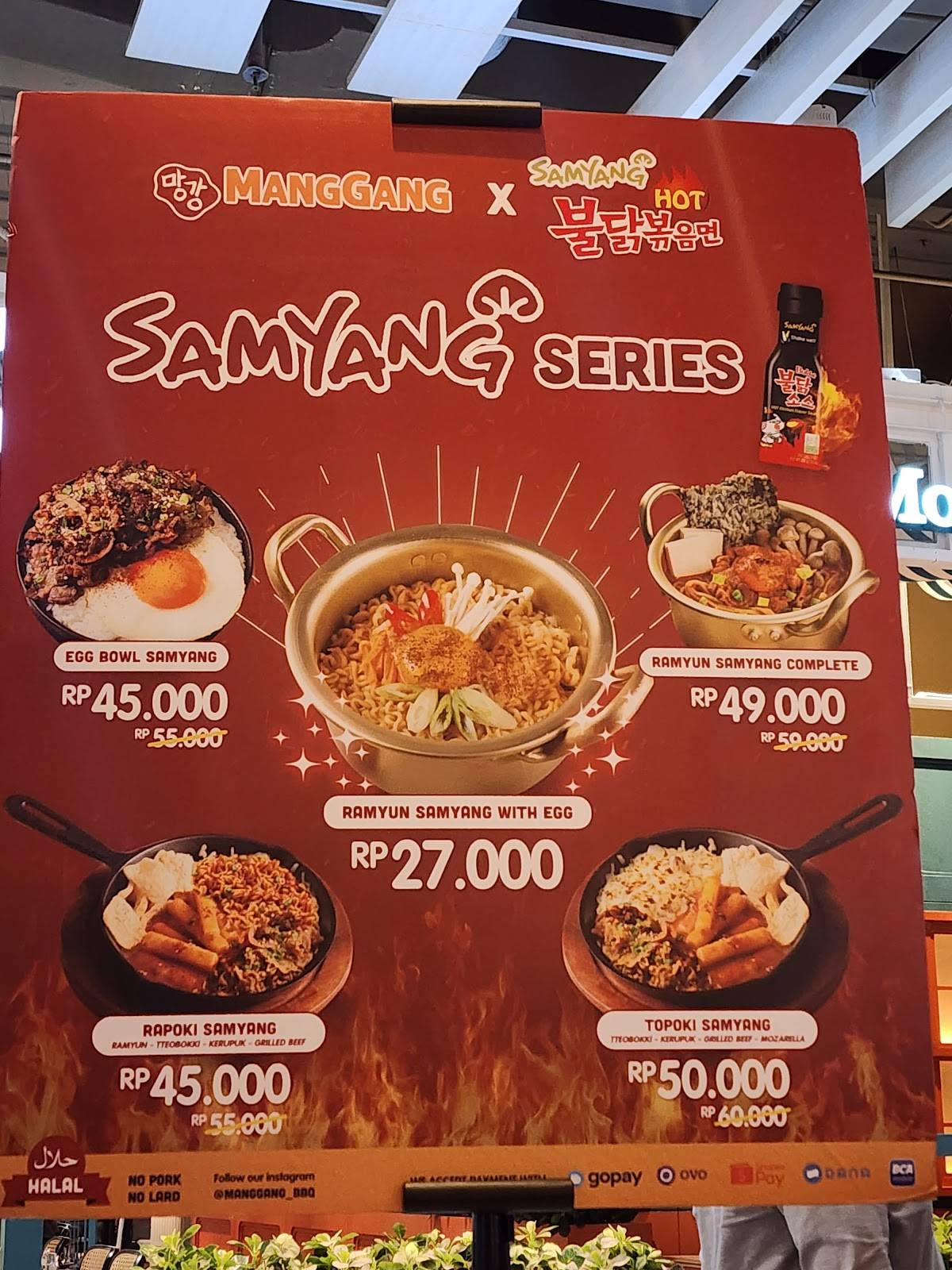 Menu at Manggang Grilled Beef Bowl - Goldfinch Gading Serpong ...
