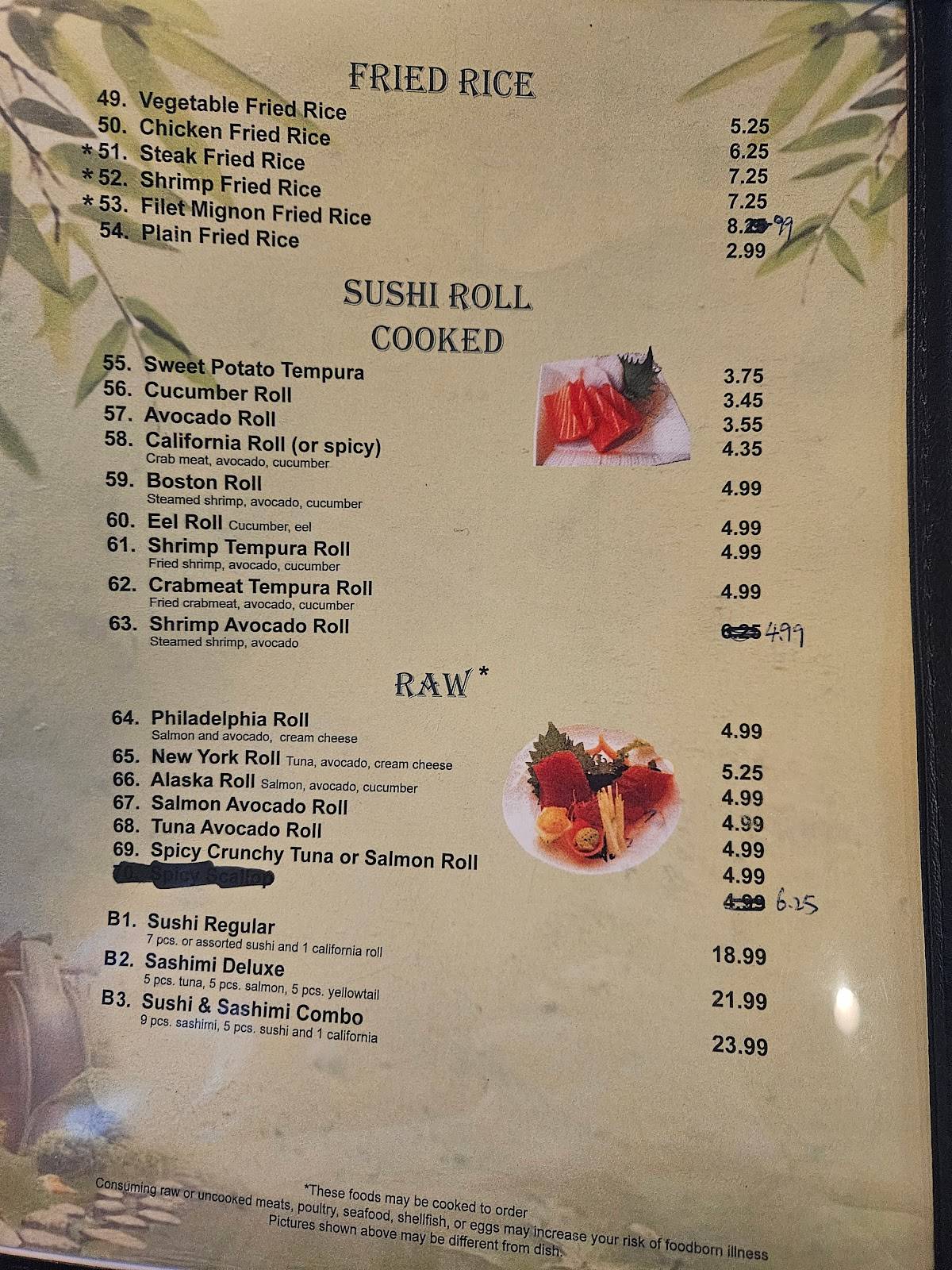 Menu at Miso Japanese Seafood & Steak House restaurant, Paris, 915 ...