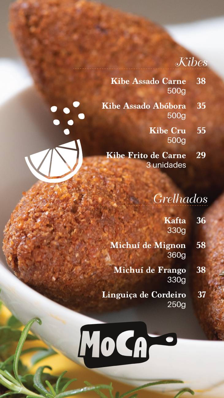Menu em MoCa Cozinha Artesanal restaurante, Piracicaba