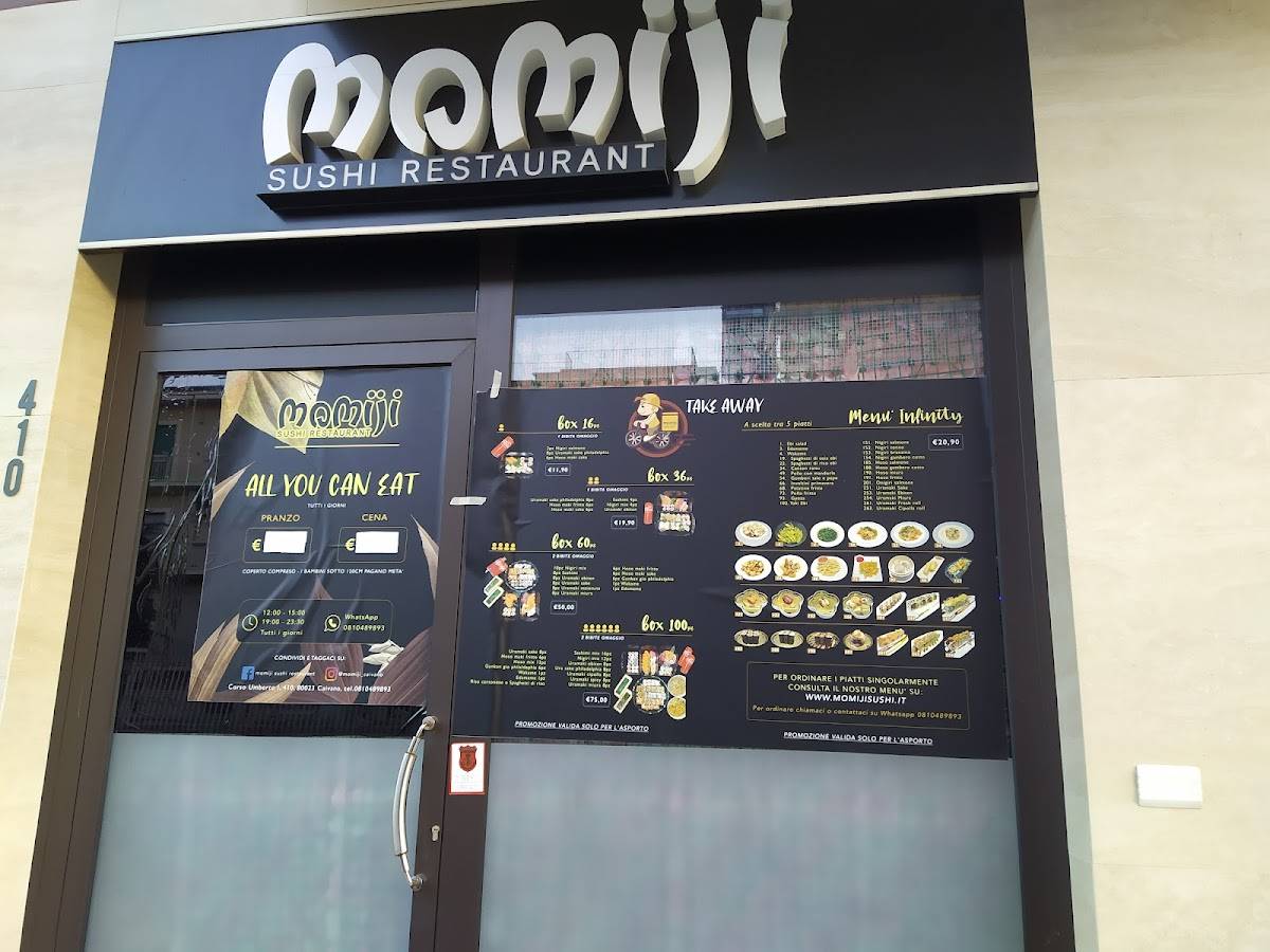 Menu da Momiji Sushi Restaurant, Caivano