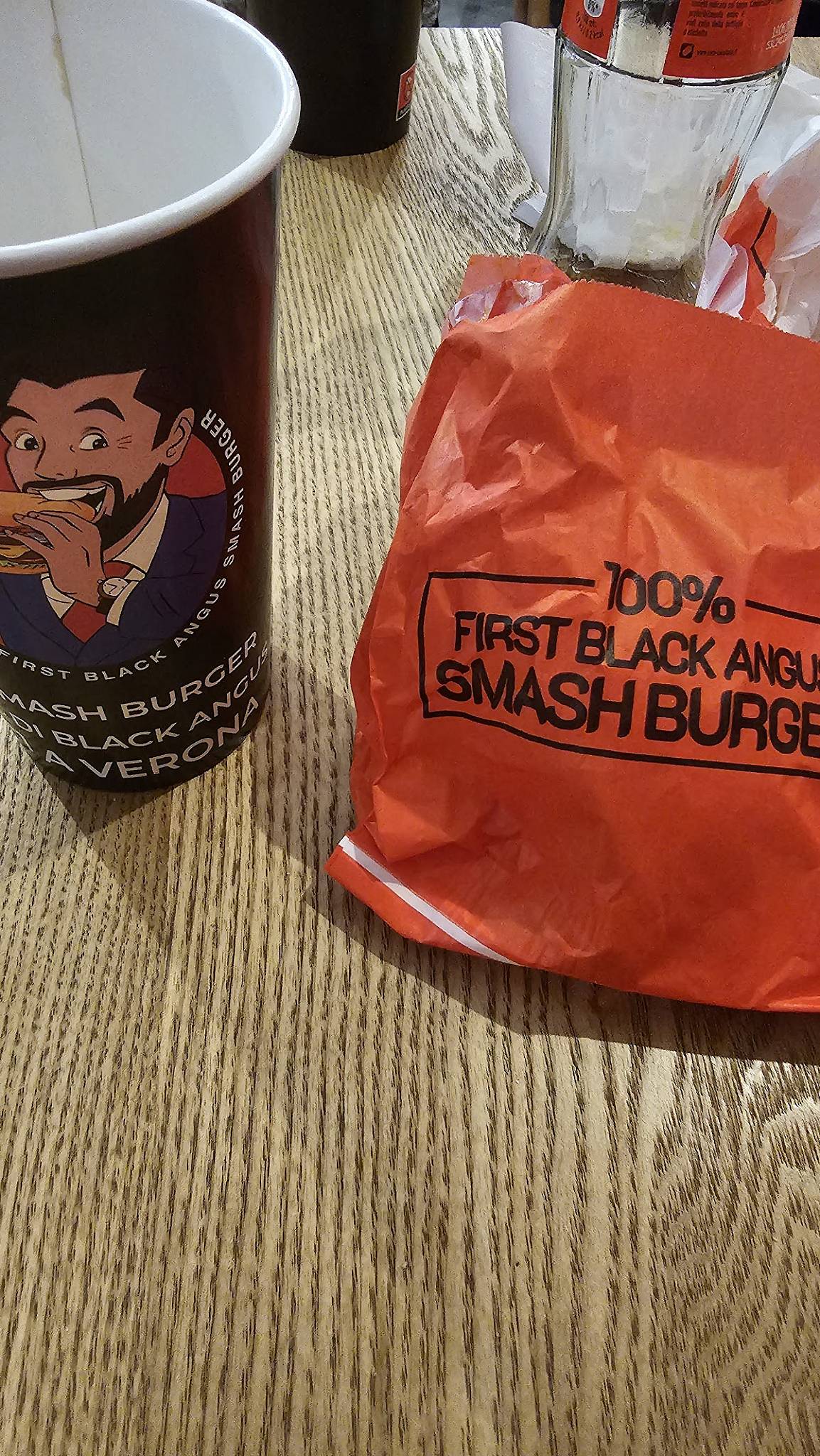 Menu at Mr. Fib The First Black Angus Smash Burger fast food, Verona