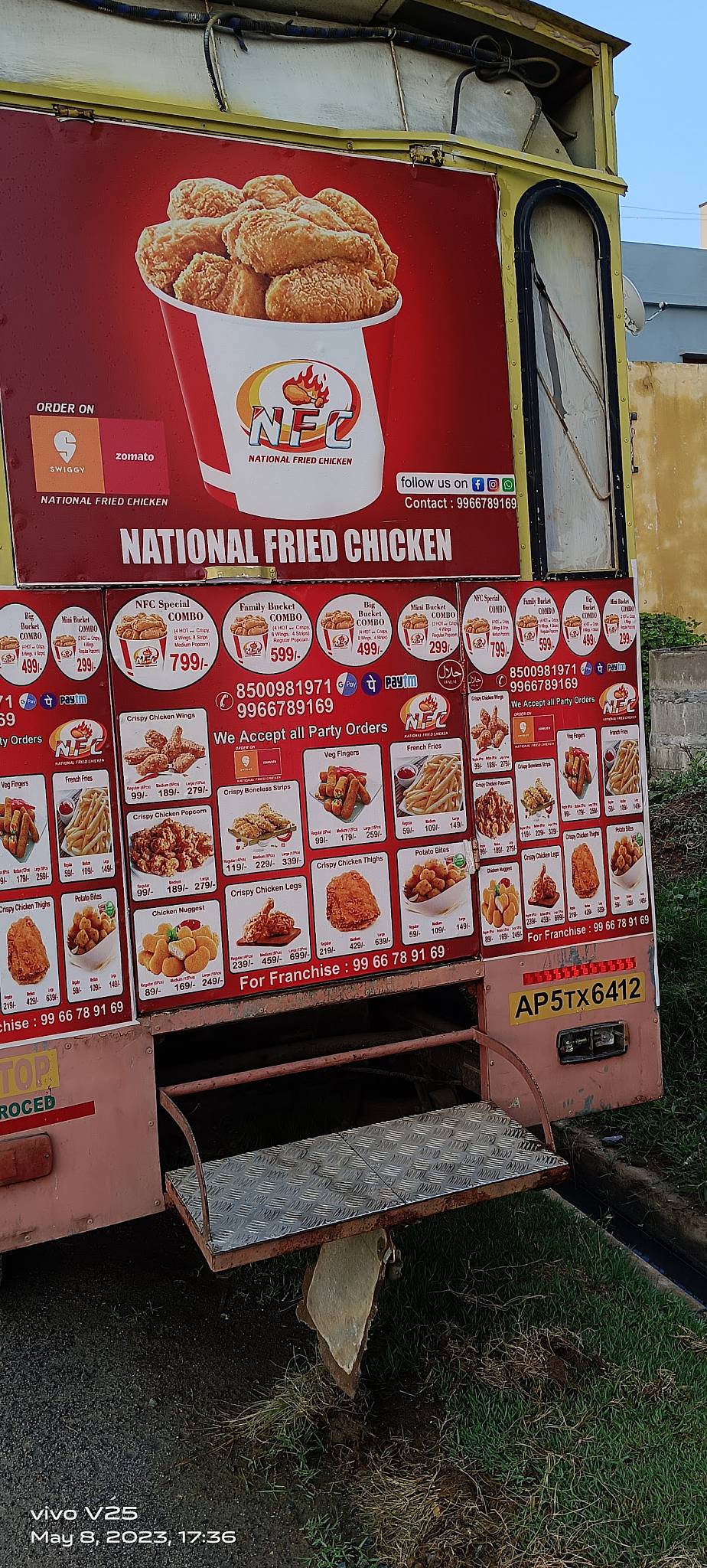 Menu at NFC-NATIONAL FRIED CHICKEN, Guntur