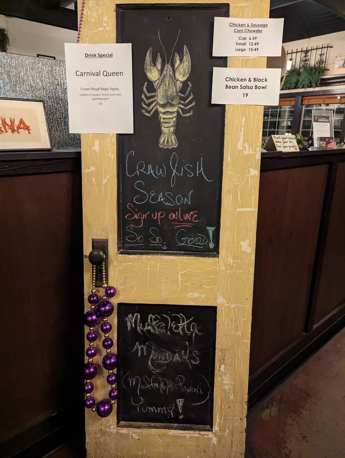 Menu at NoNo's Cafe, Littleton, W County Line Rd