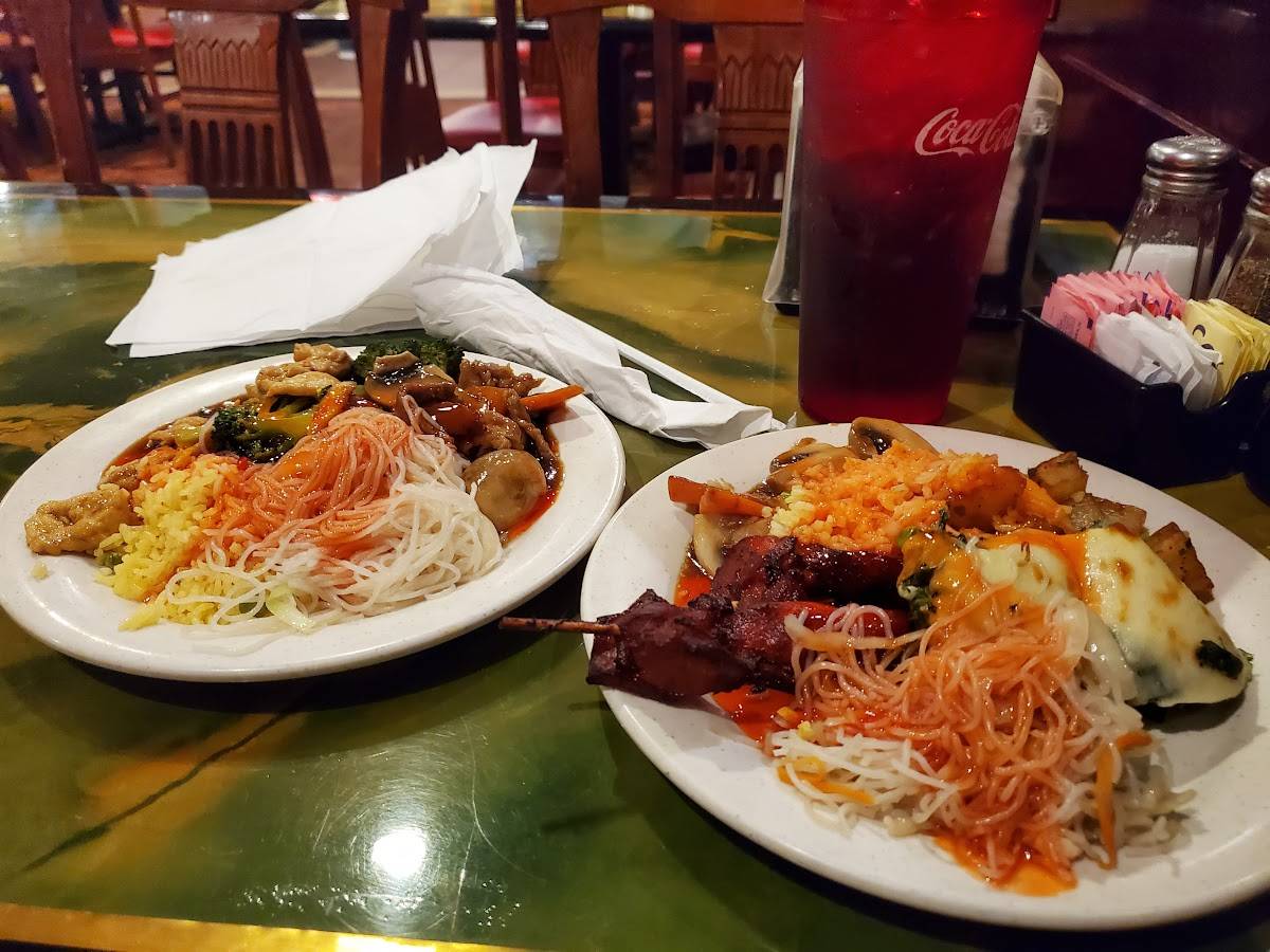 Menu at Red Ginger Buffet restaurant, Elizabethton