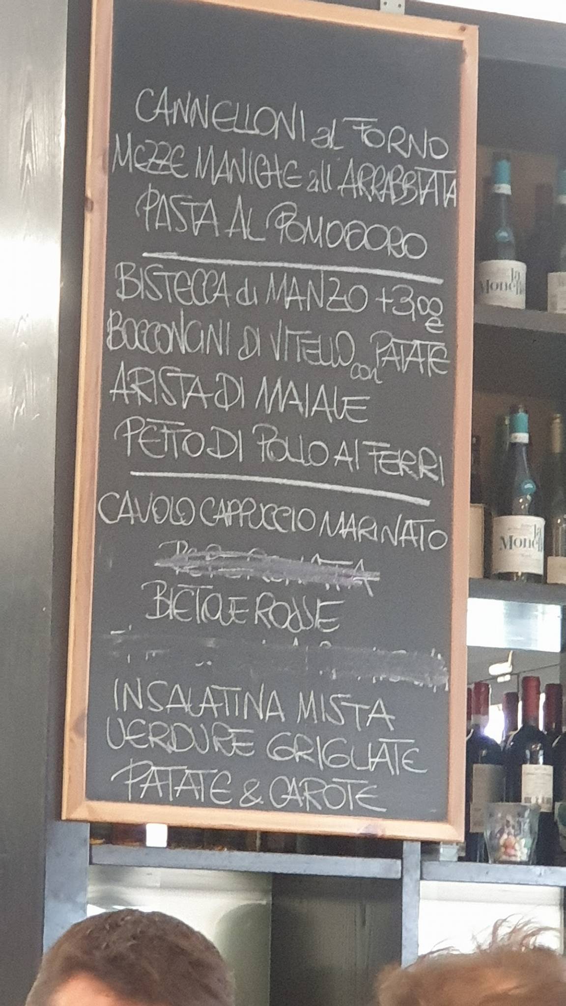 Menu da Bar Il Monello, Ciserano