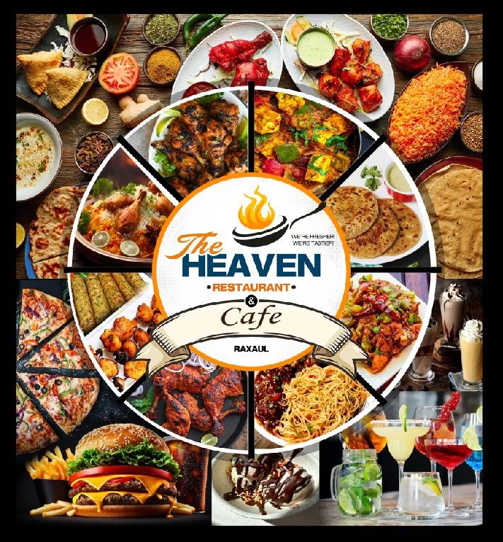 Menu at THE HEAVEN RESTAURANT & CAFE, Raxaul