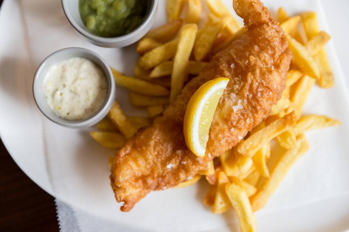 Menu at The Duke's Head restaurant, King's Lynn