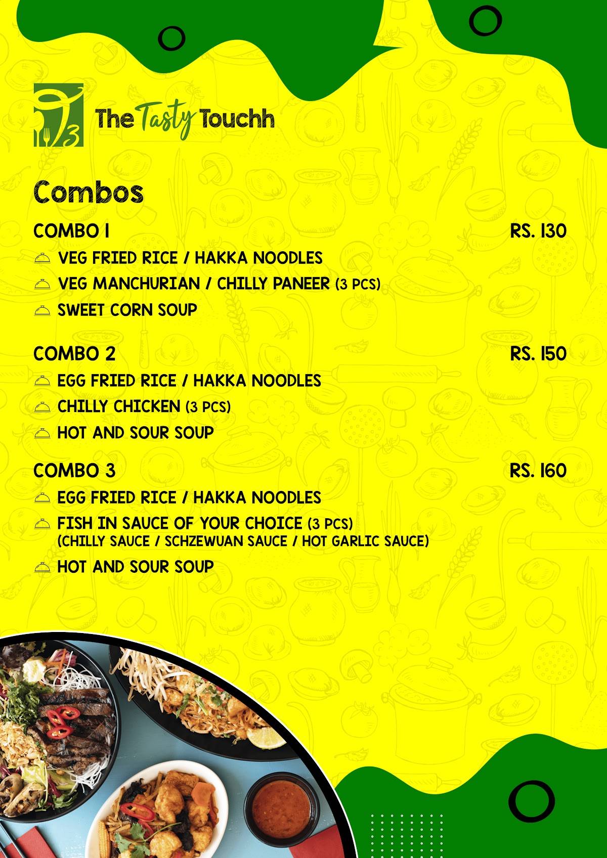 Menu at The Tasty Touchh, Kolkata