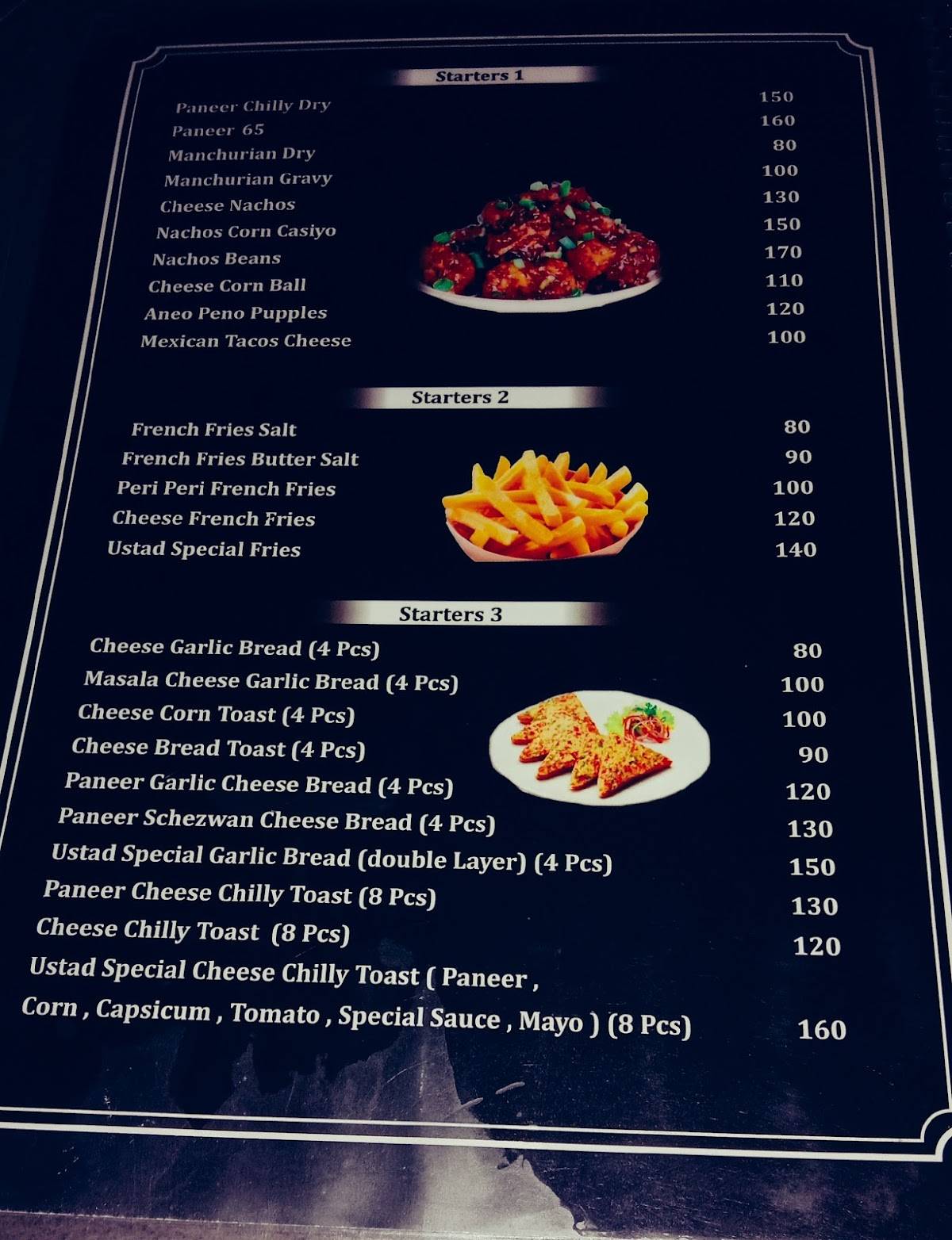 Menu at USTAD FAST FOOD RESTAURANT, Mumbai