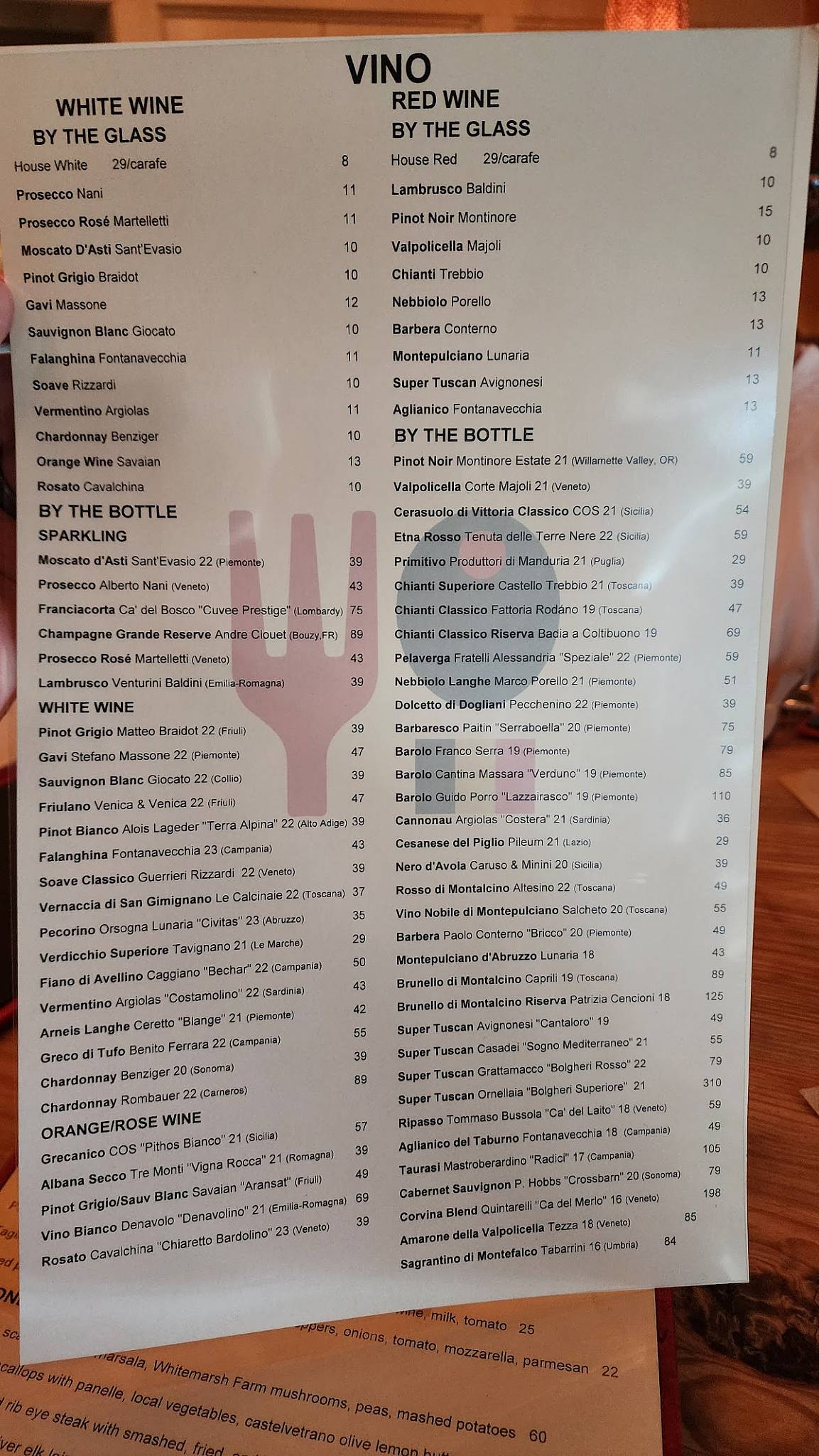 Menu at Wild Olive Restaurant - Johns Island, SC, Johns Island
