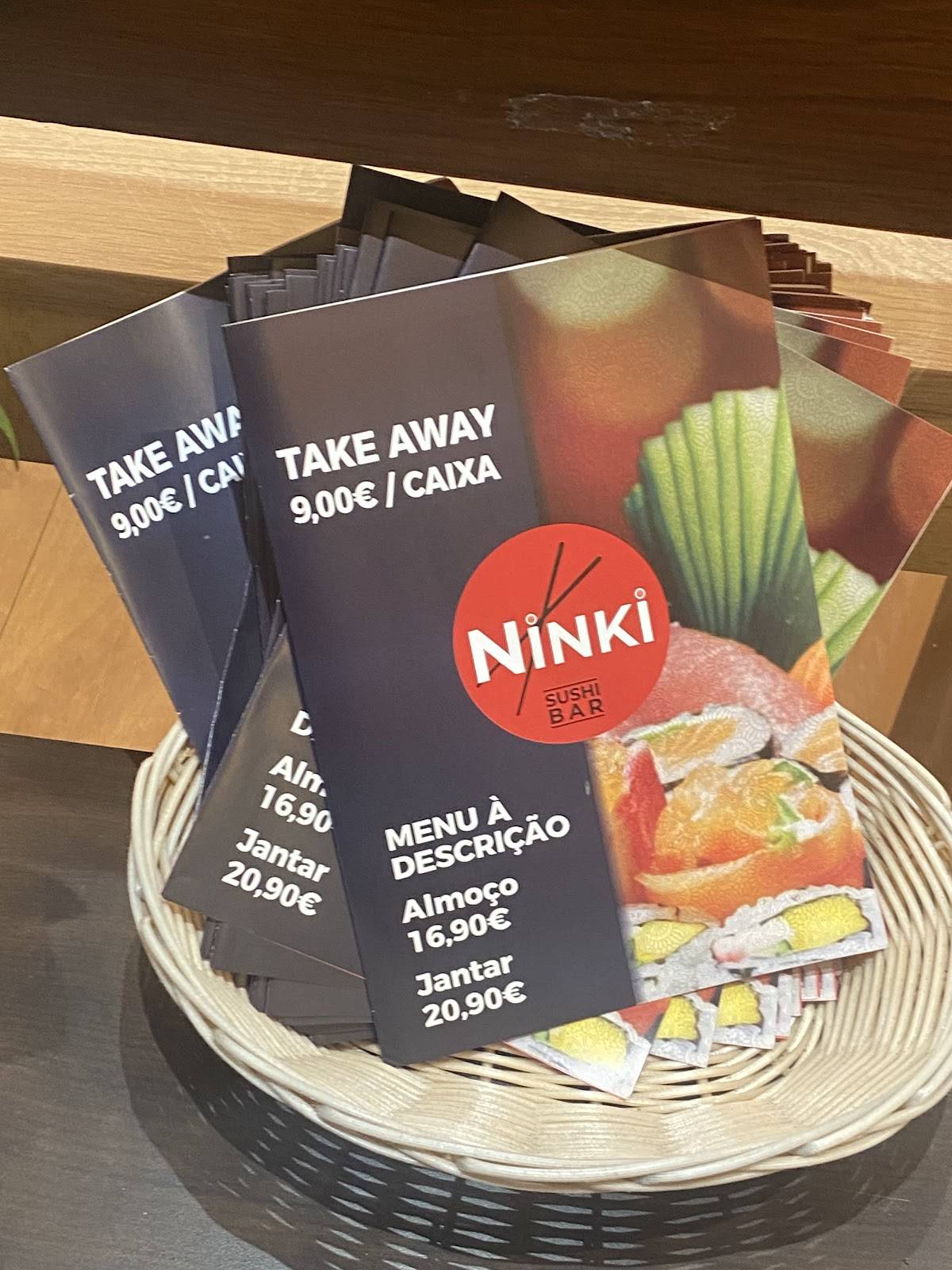 Menu at Restaurante Japonês - NINKI PÓVOA, Povoa de Varzim